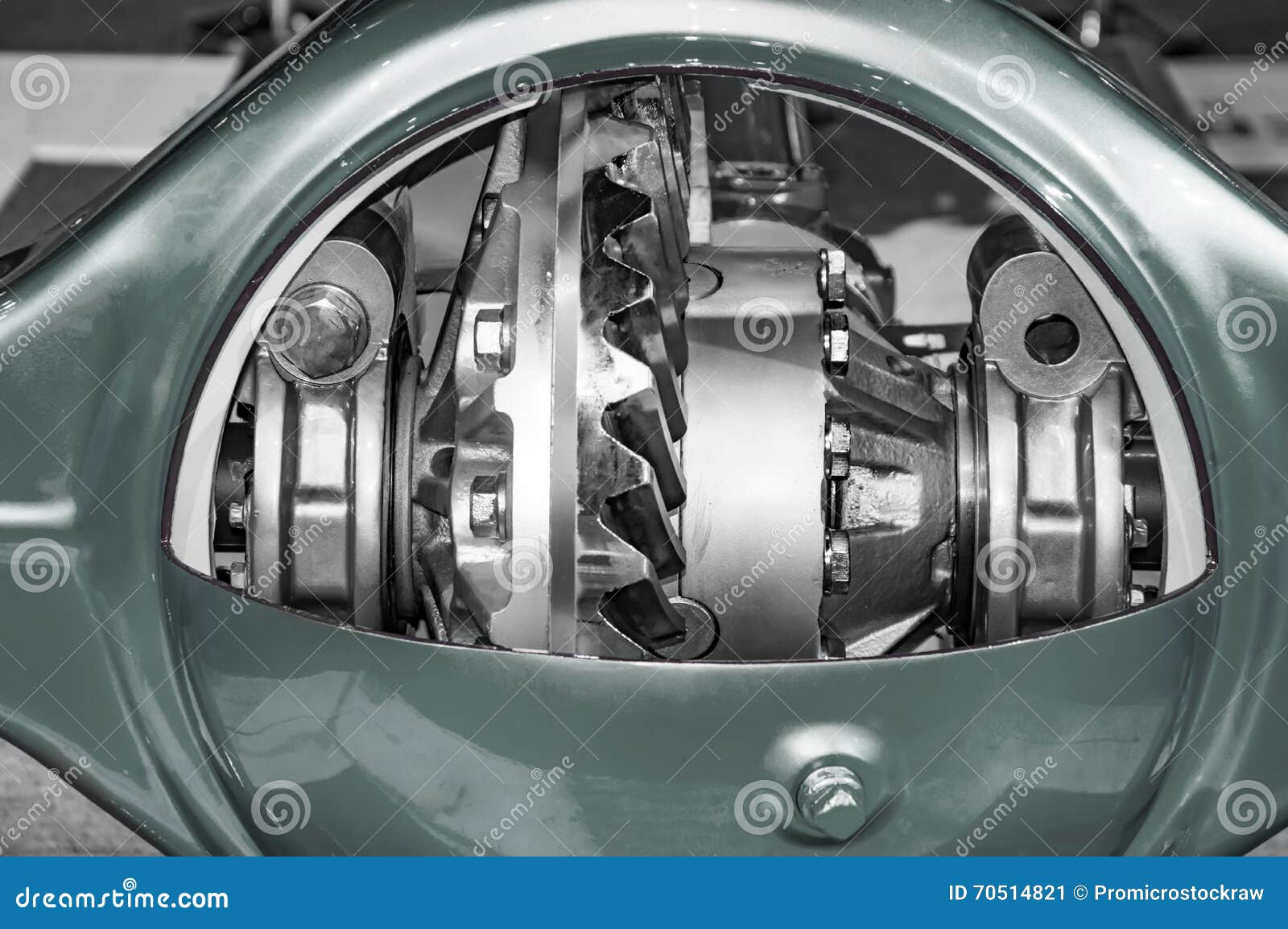 Internal Mechanism of Truck Axel Stock Image - Image of automobile ...