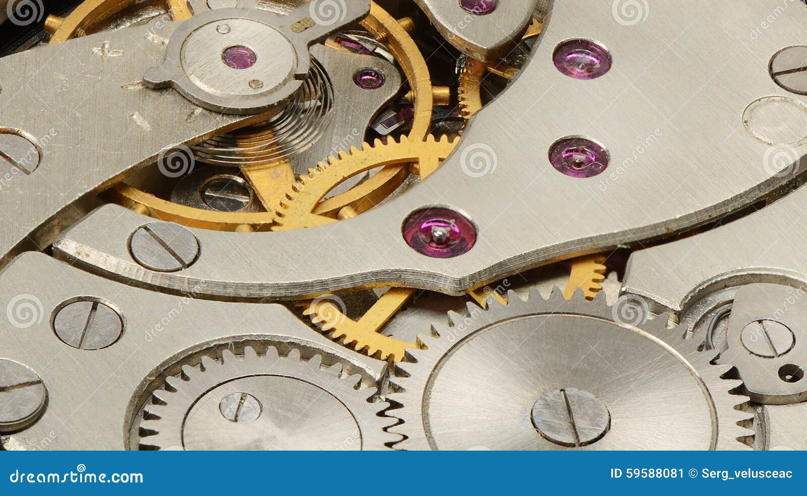 Internal mechanism watches stock image. Image of detail - 59588081