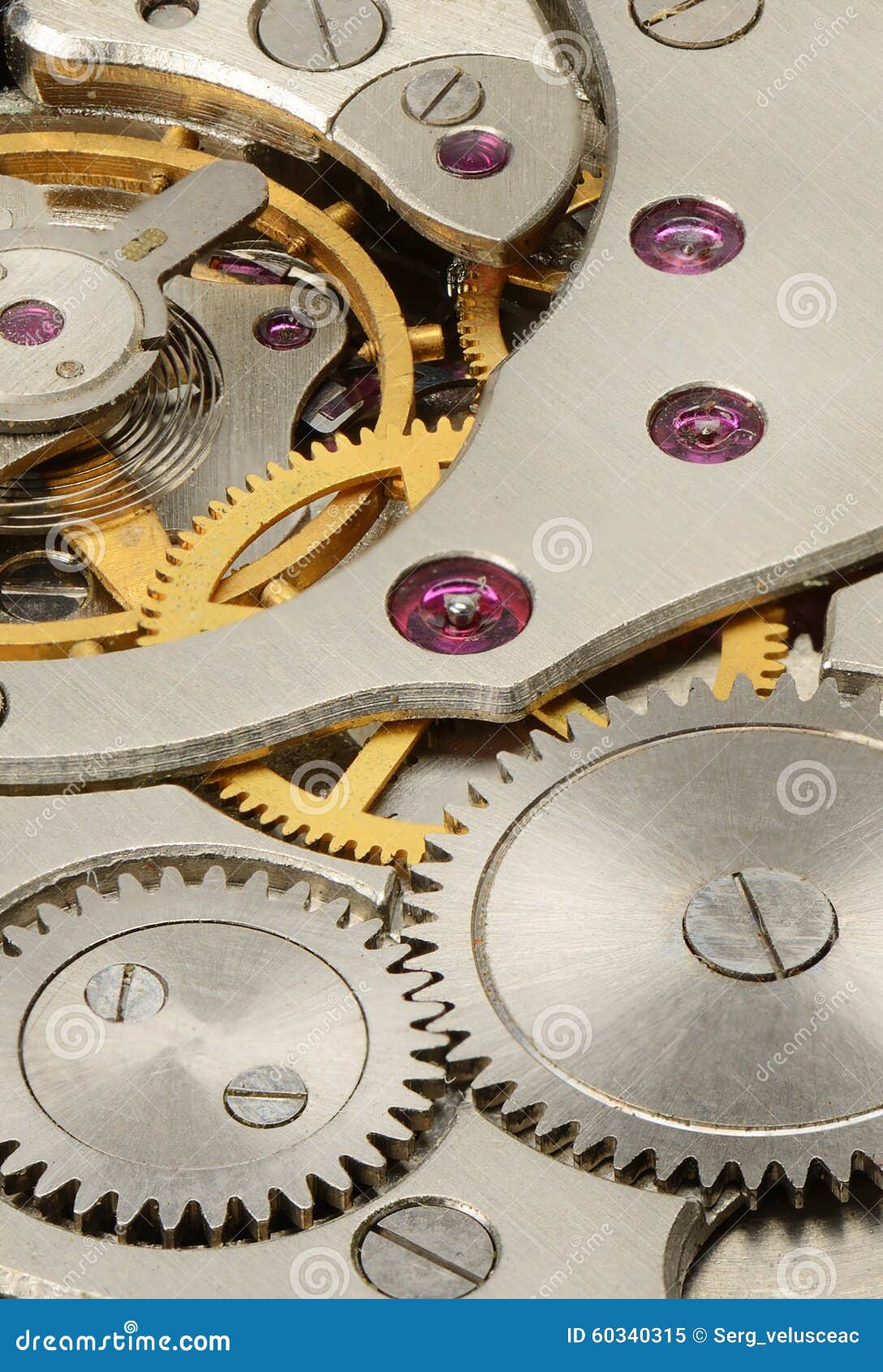 Internal Mechanism Of Clock Royalty-Free Stock Photo | CartoonDealer ...