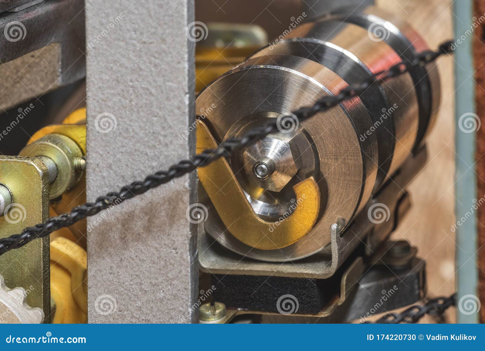 Internal Mechanisms and Aggregates of Mechanical Scales Stock Photo ...
