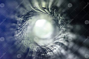 Internal Pattern of a Gun Chamber Stock Photo - Image of light ...