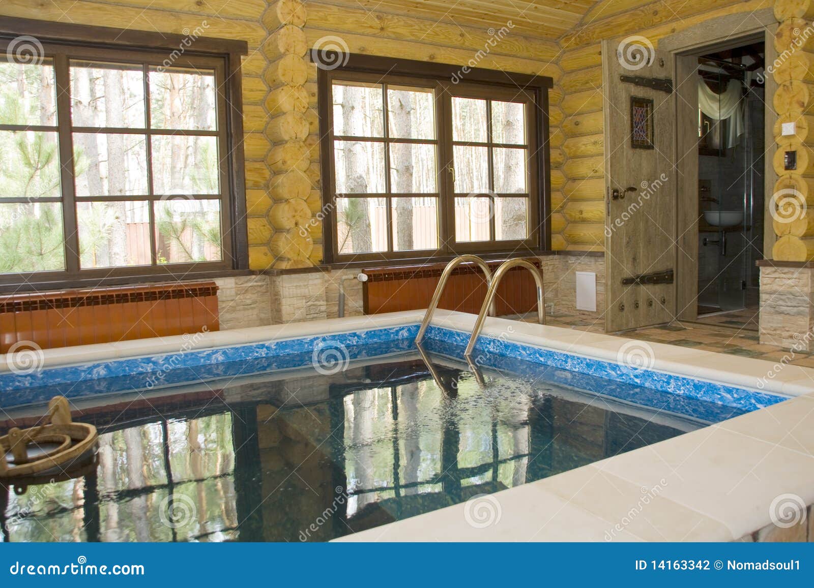 Internal pool stock photo. Image of transparent, blue - 14163342