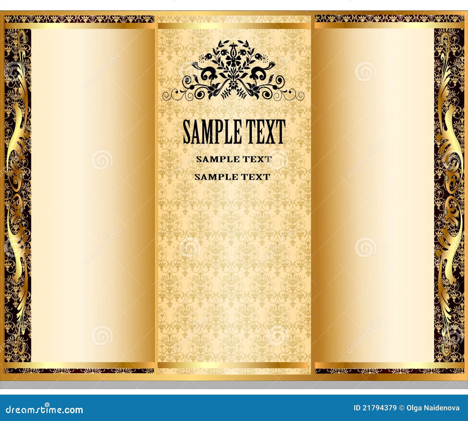 Booklet Design Vector Layouts Set Royalty-Free Stock Photography ...