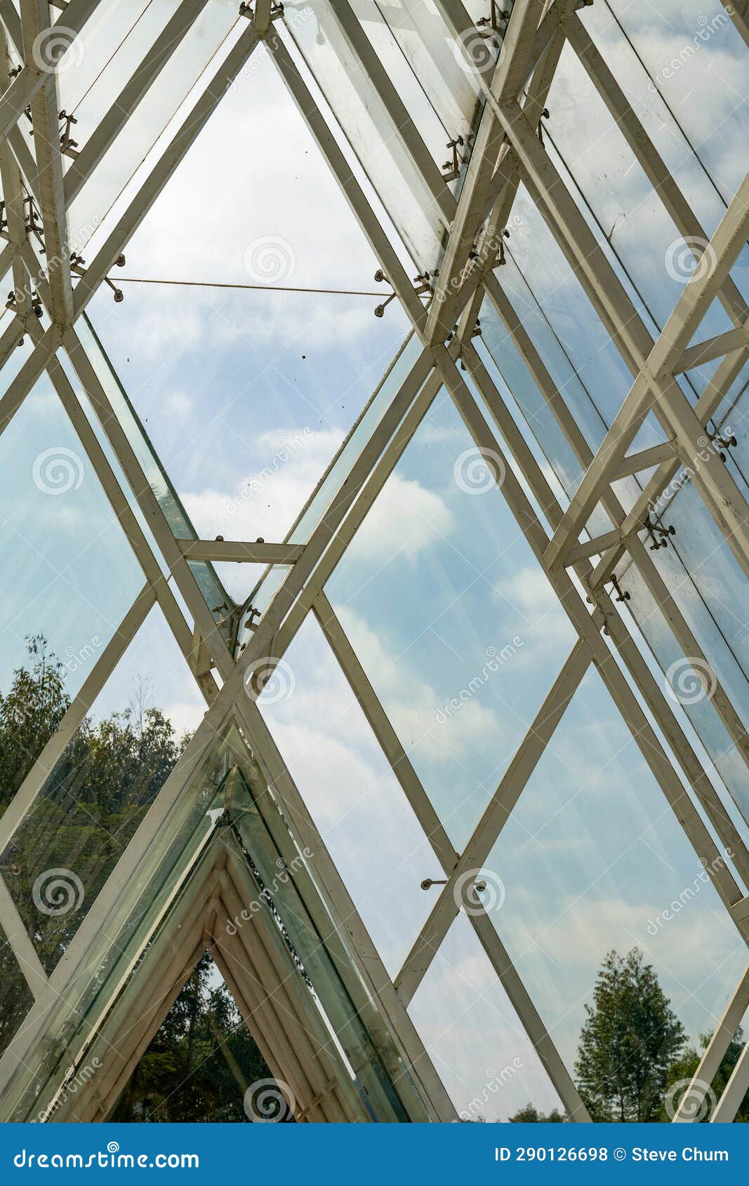 Triangular Glass Prism On Yellow Background Royalty-Free Stock ...