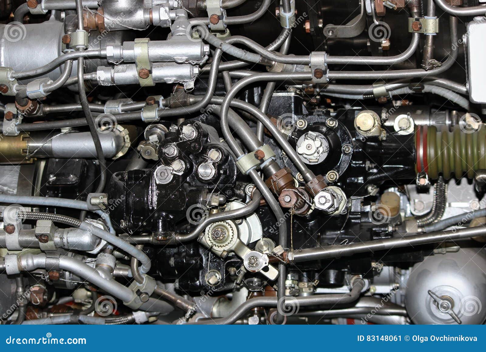 The Internal Structure of the Aircraft Engine, Army Aviation, Military ...