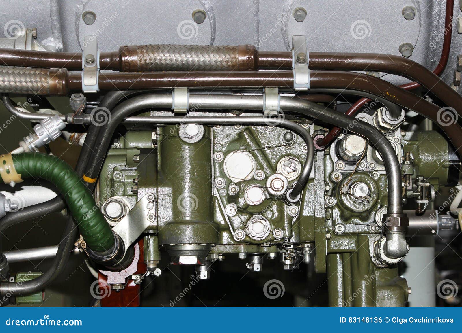 The Internal Structure of the Aircraft Engine, Army Aviation, Military ...