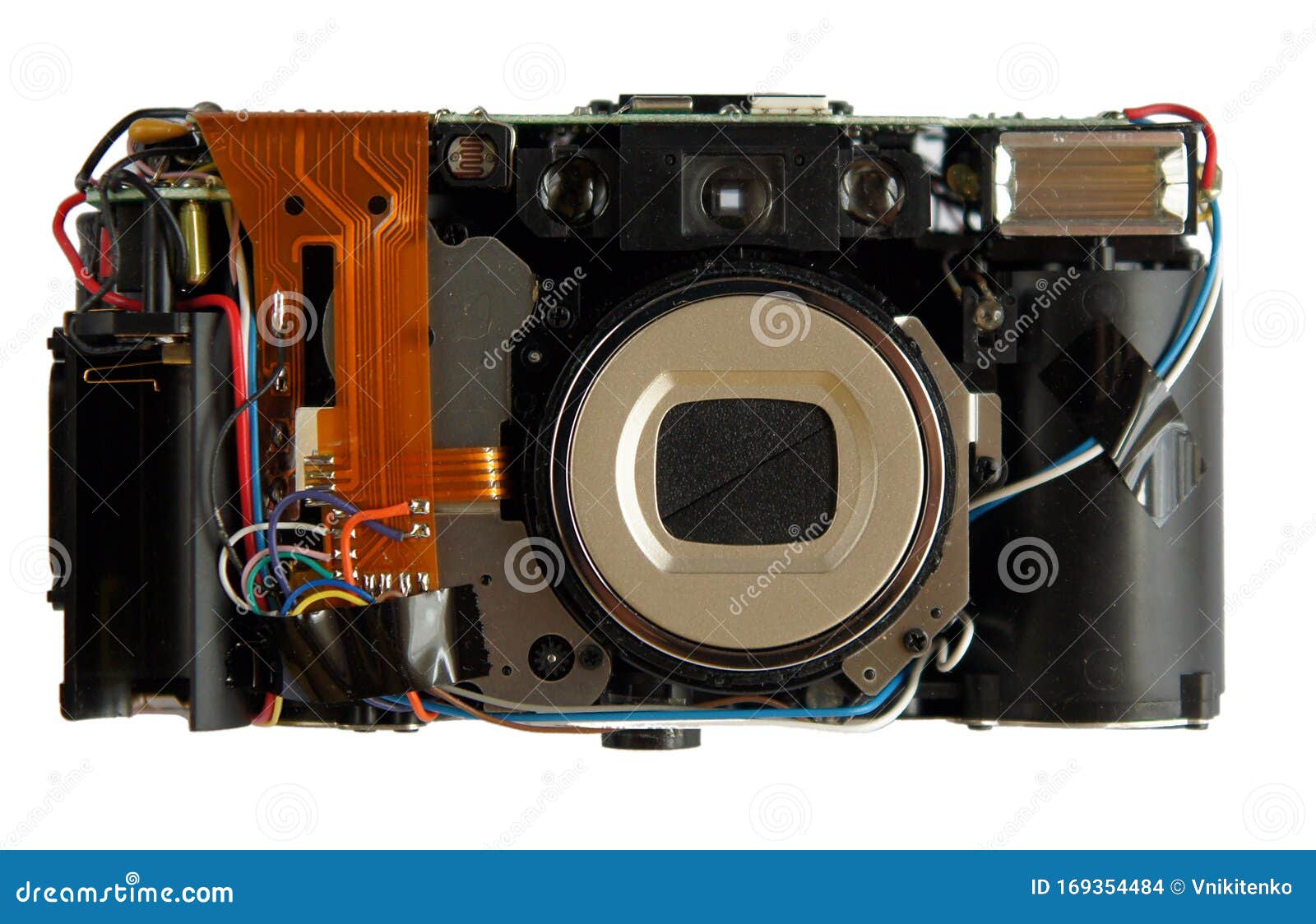 Internal Structure of a Photo Camera Stock Photo - Image of repair ...