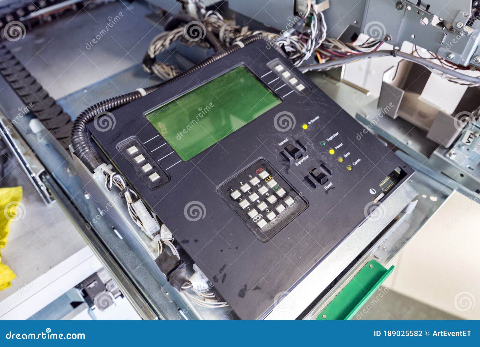Internal Structure of the ATM Stock Photo - Image of service, mechanism ...