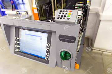Internal Structure of the ATM. Receipt Printer Editorial Image - Image ...