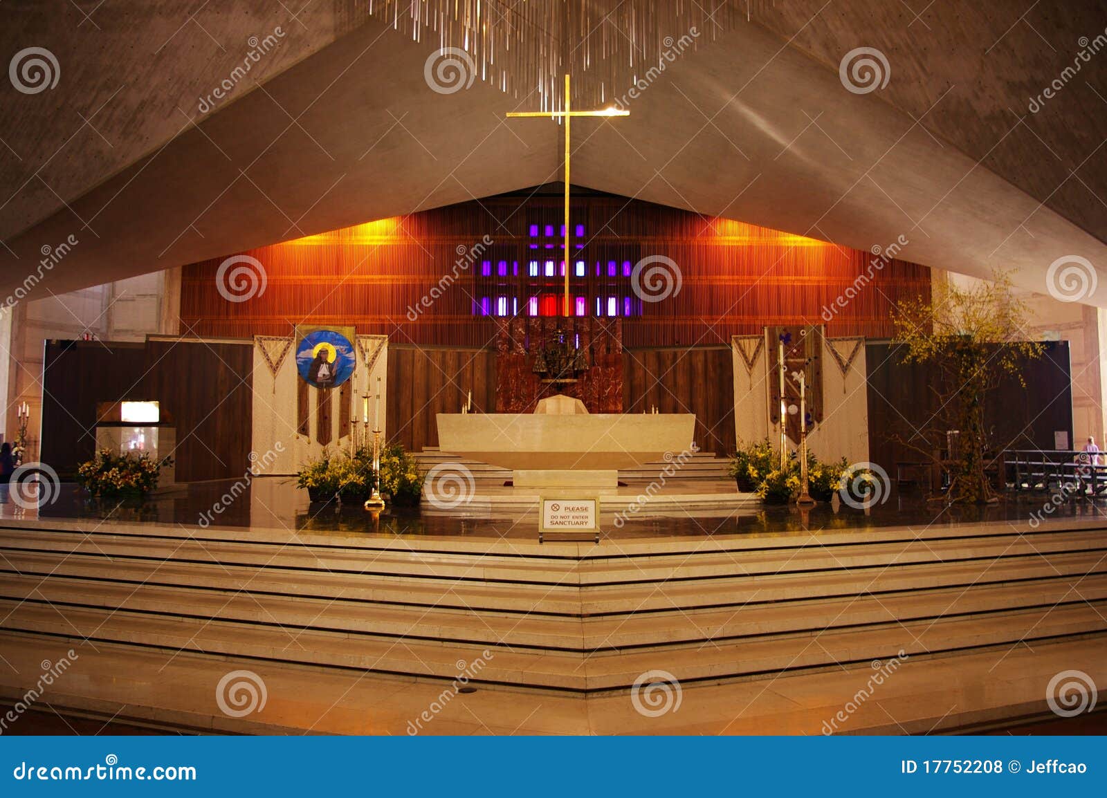 The Internal Structure of the Church Stock Photo - Image of jesus ...