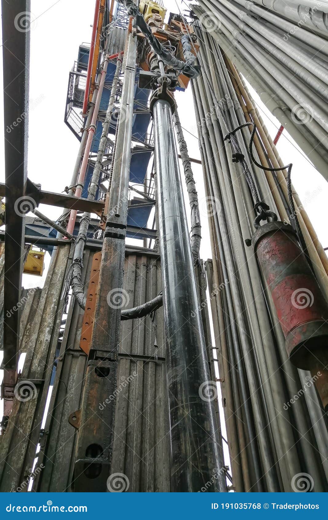 Equipment and Tools Inside the Rig. Stock Photo - Image of geological ...