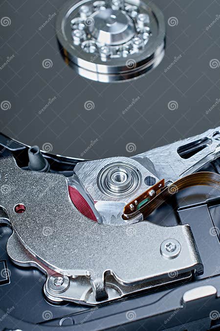 Internal Structure of the Hard Drive Stock Photo - Image of hardware ...