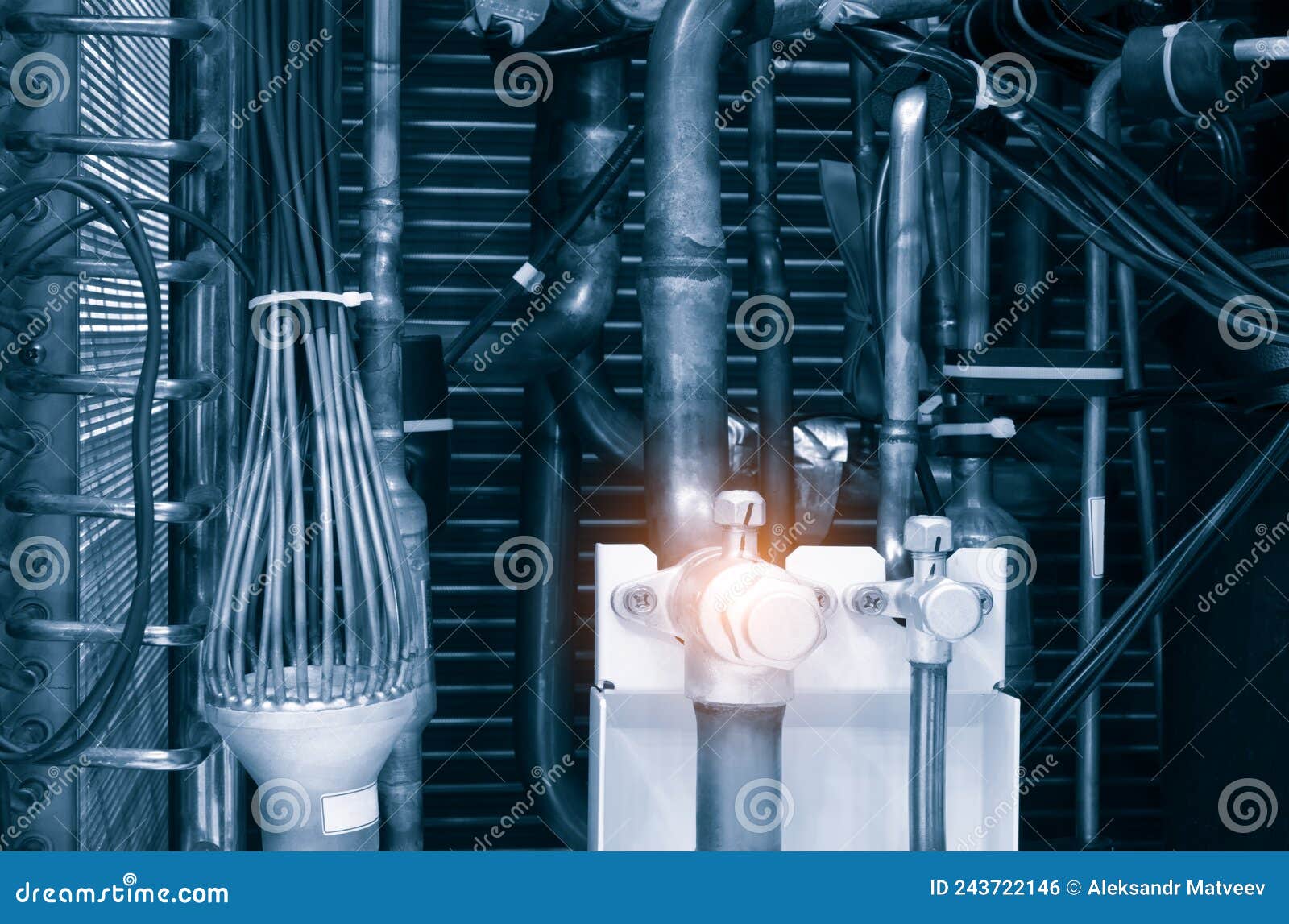 Internal Structure of a Large Industrial Air Conditioning and ...