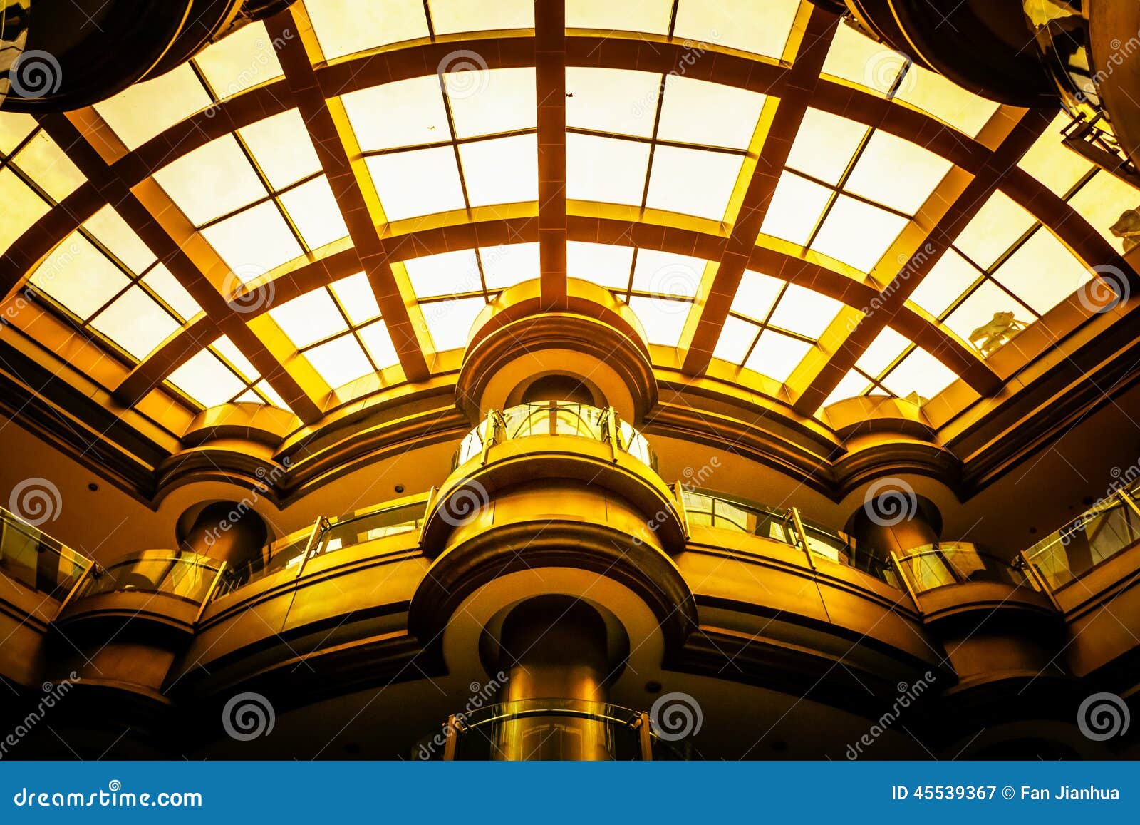 The Internal Structure of the Modern Building Stock Image - Image of ...