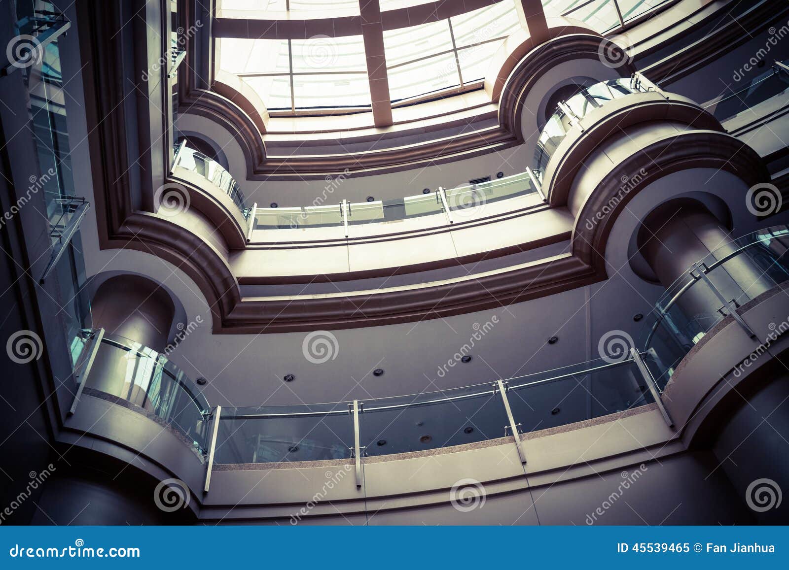 The Internal Structure of the Modern Building Stock Image - Image of ...