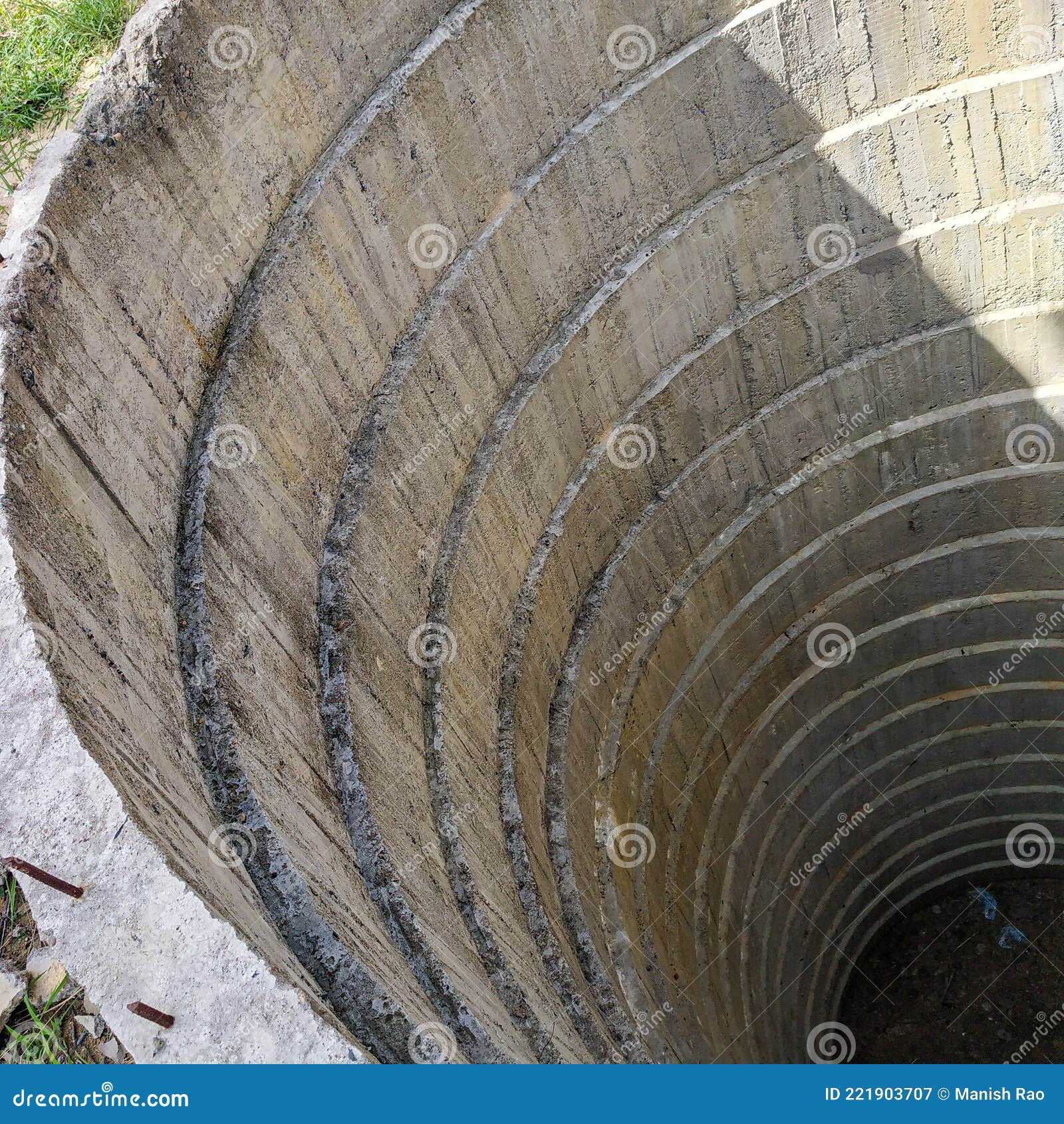 Internal Structure of the Well. Stock Image - Image of structure ...