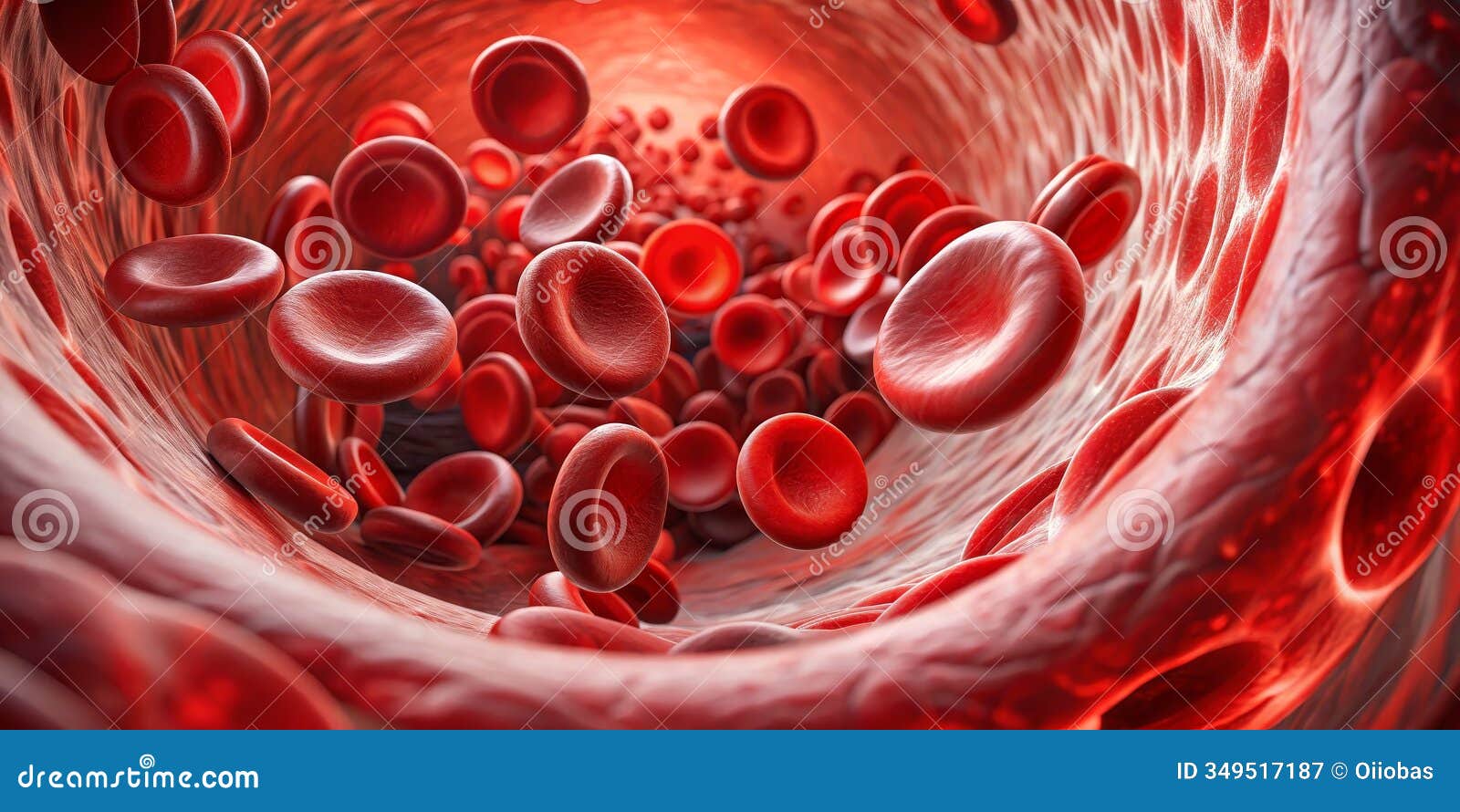 3d Render Of Cells Reproducing Showing Concept Of Cell Division Stock ...