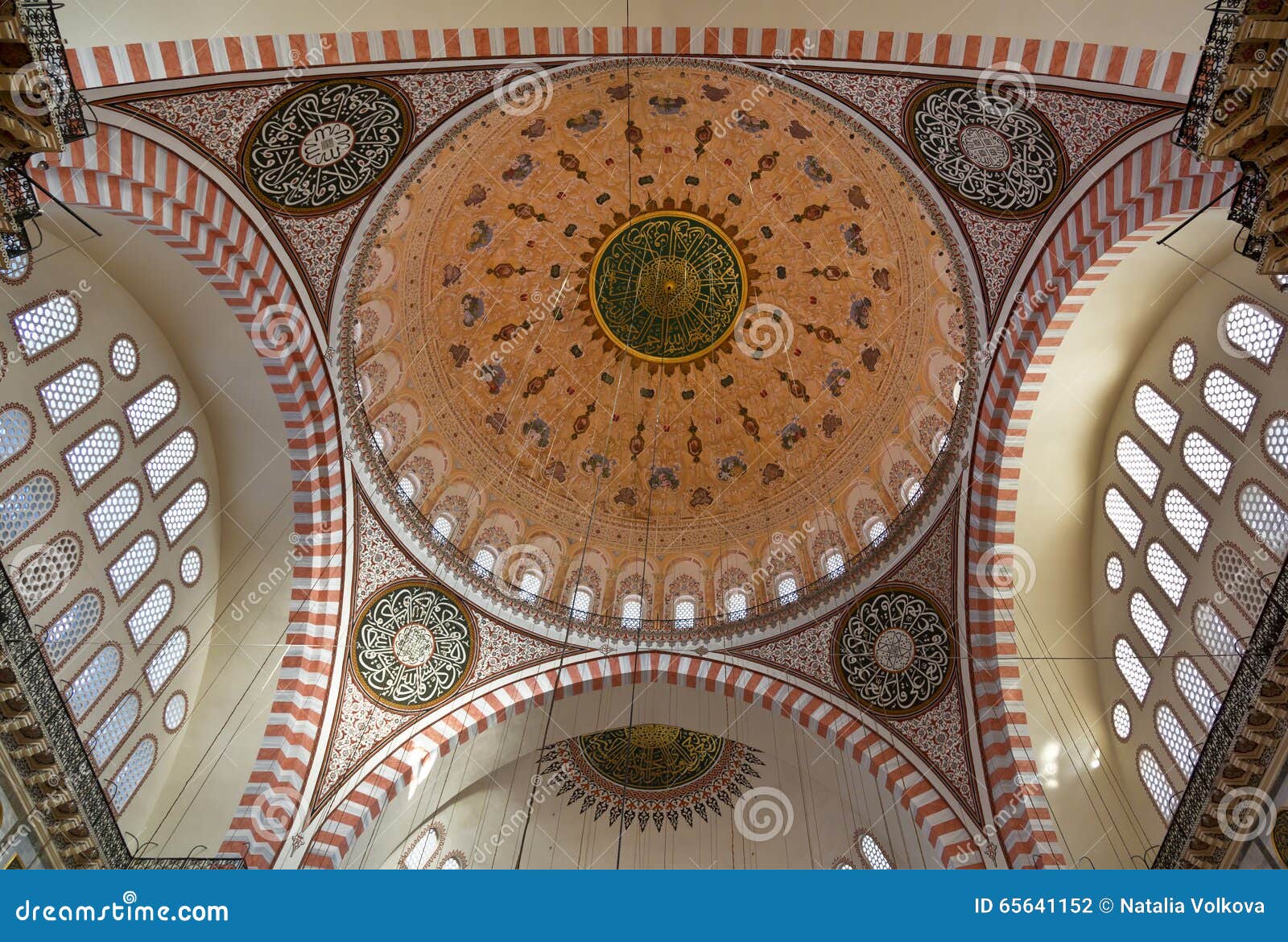 Internal View of Blue Mosque, Sultanahmet, Istanbul Editorial ...