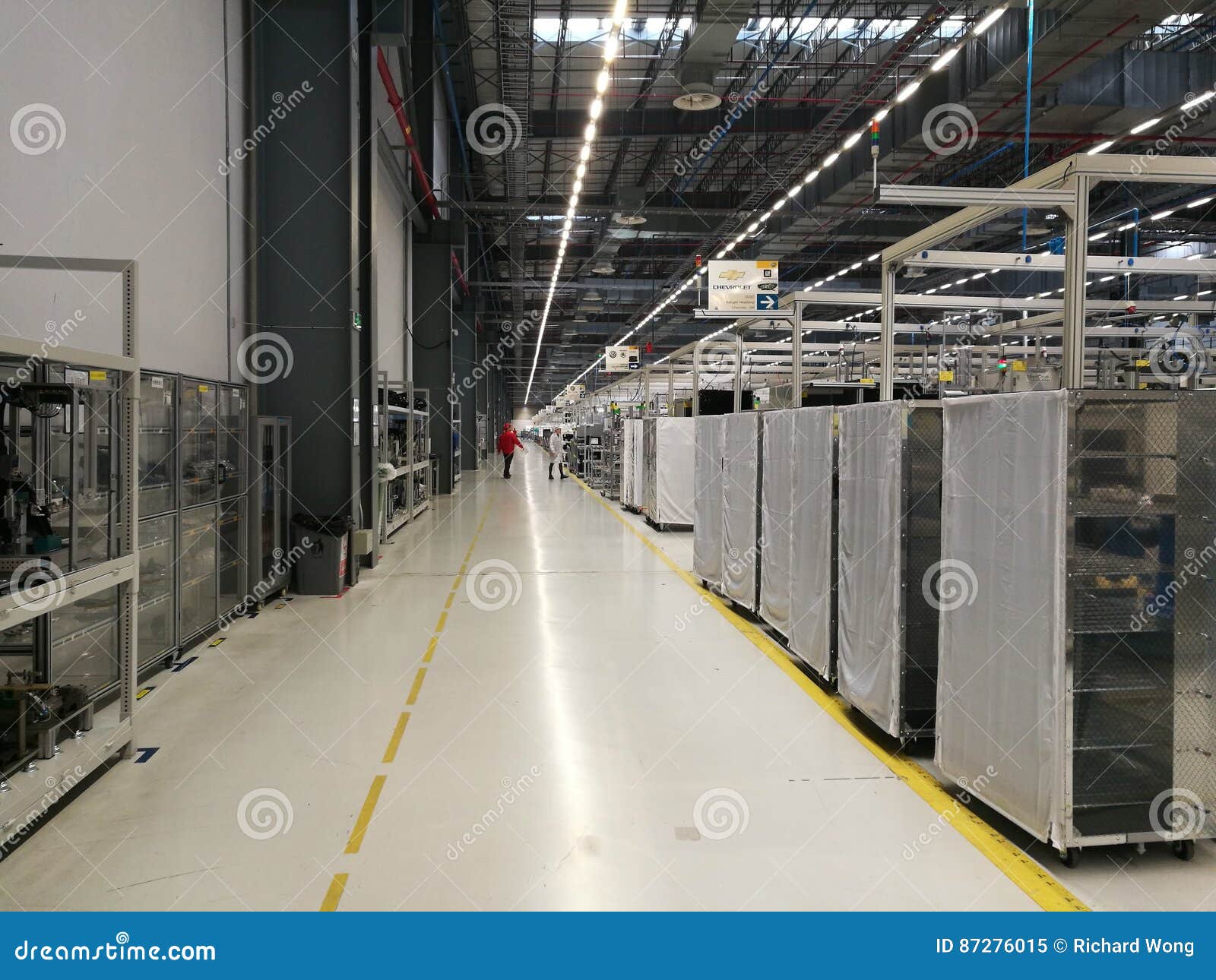 Internal View for a Modern Plant Editorial Image - Image of belt, board ...