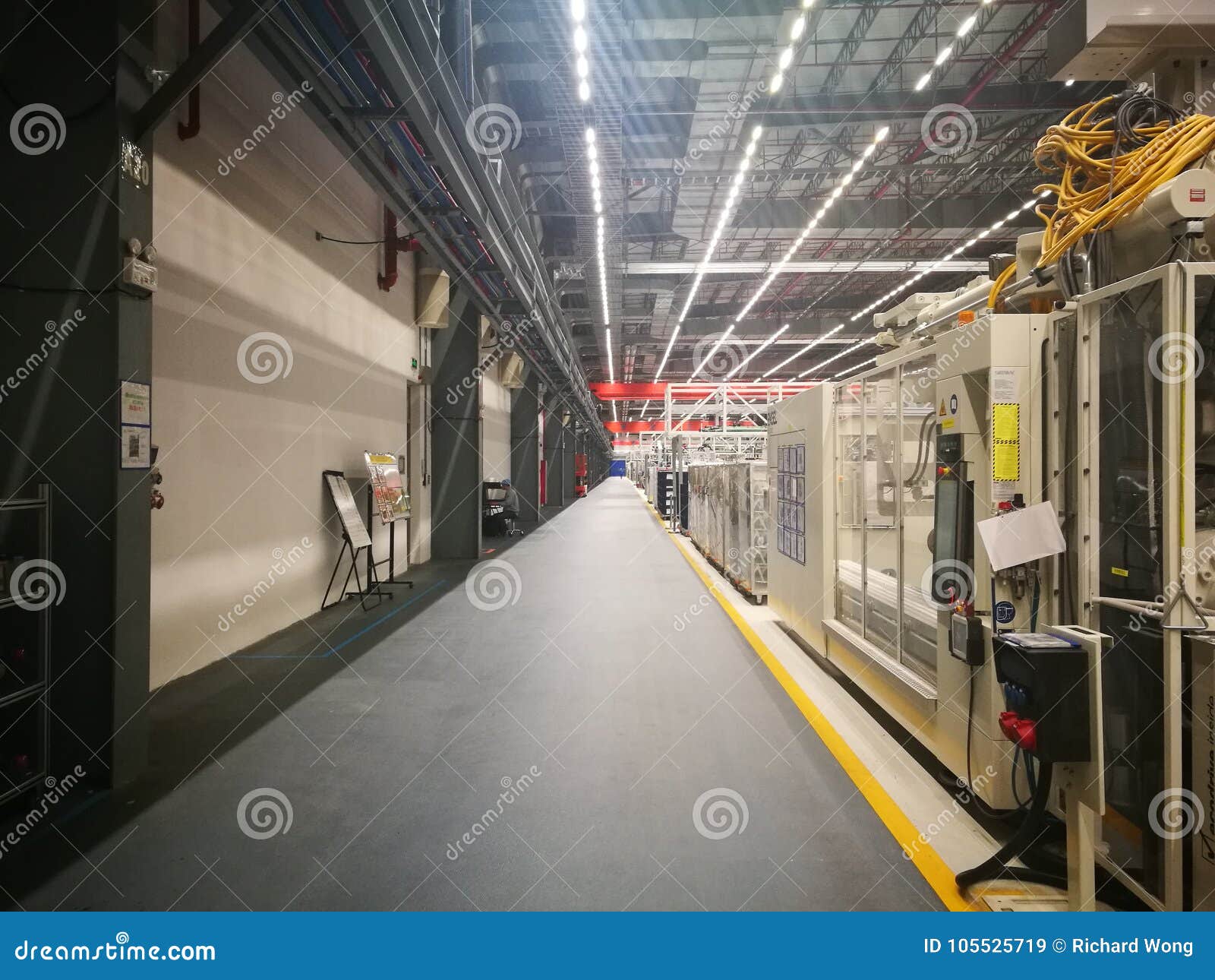 The Internal View of the Modern Workshop Editorial Stock Image - Image ...