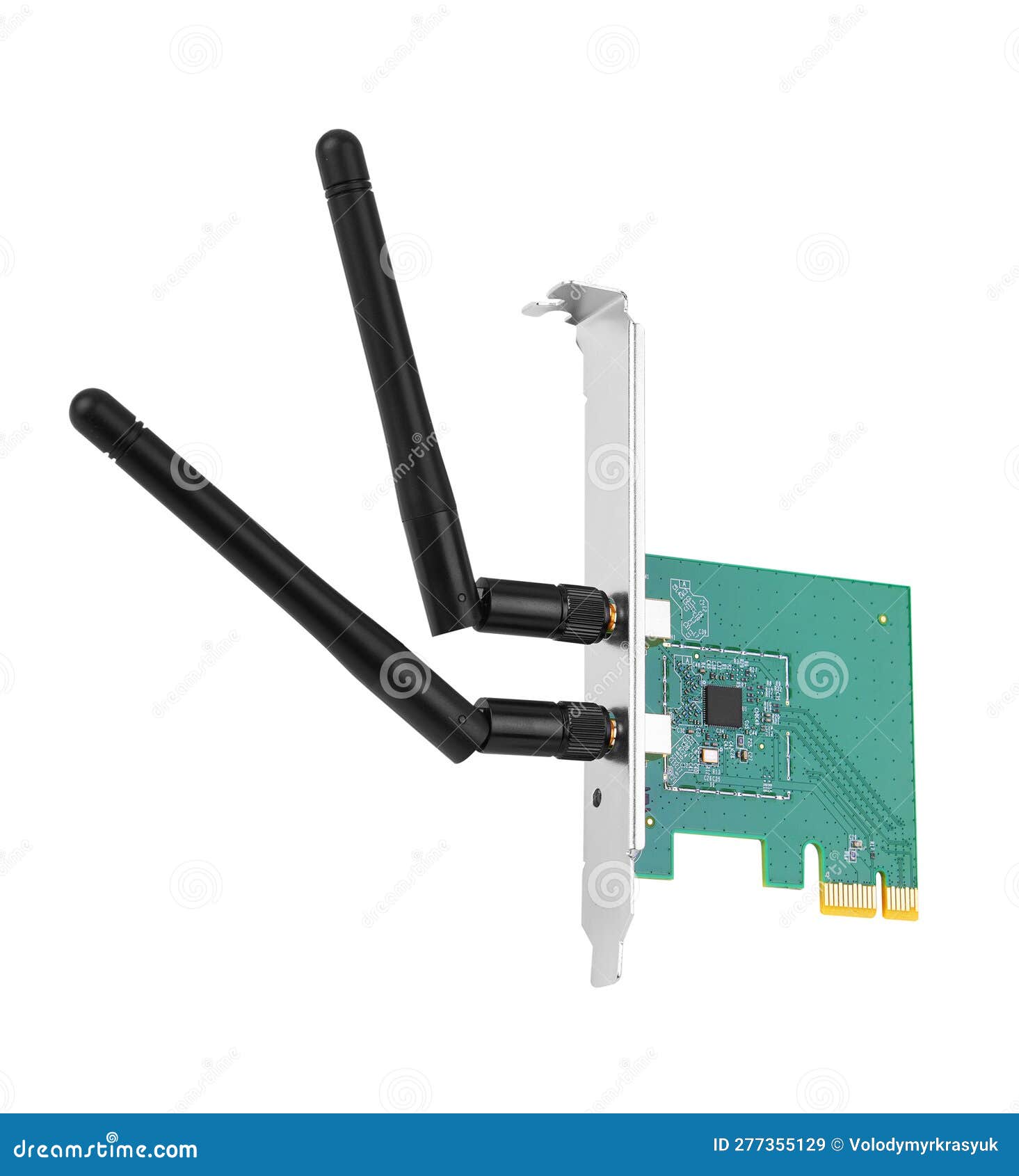 Internal Wi-fi Router on a White Stock Image - Image of technology ...