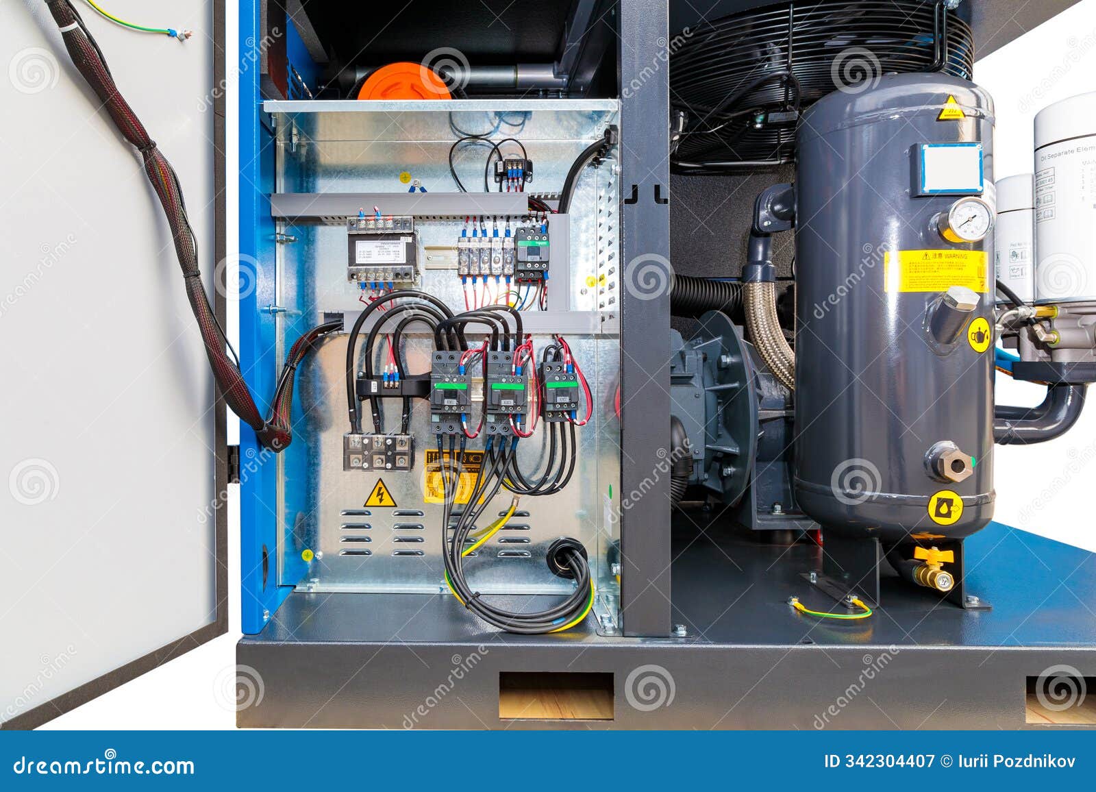 Internal Wiring Of Optical Patch Panel In Wall Cabinet For Signal ...