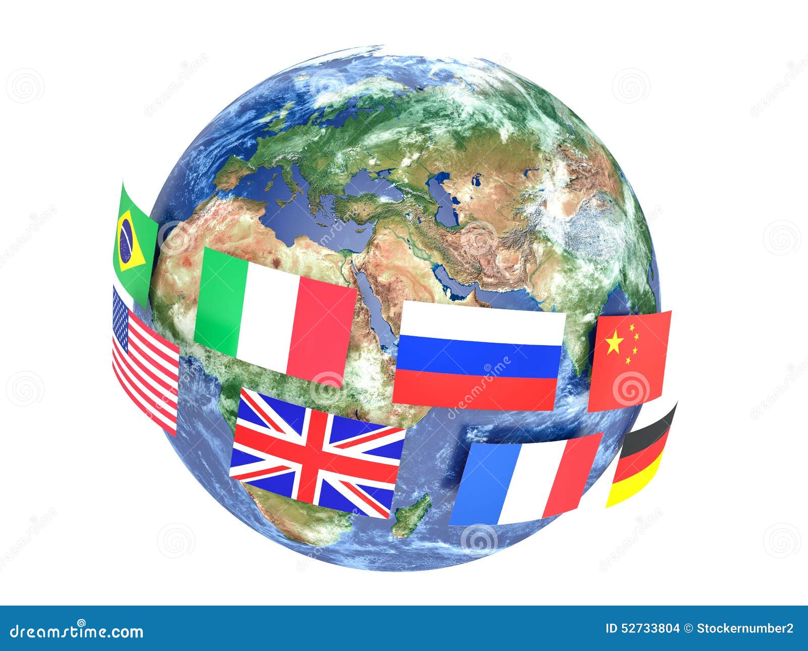 Internationaal Communicatie Concept Wereldwijd Stock Illustratie ...