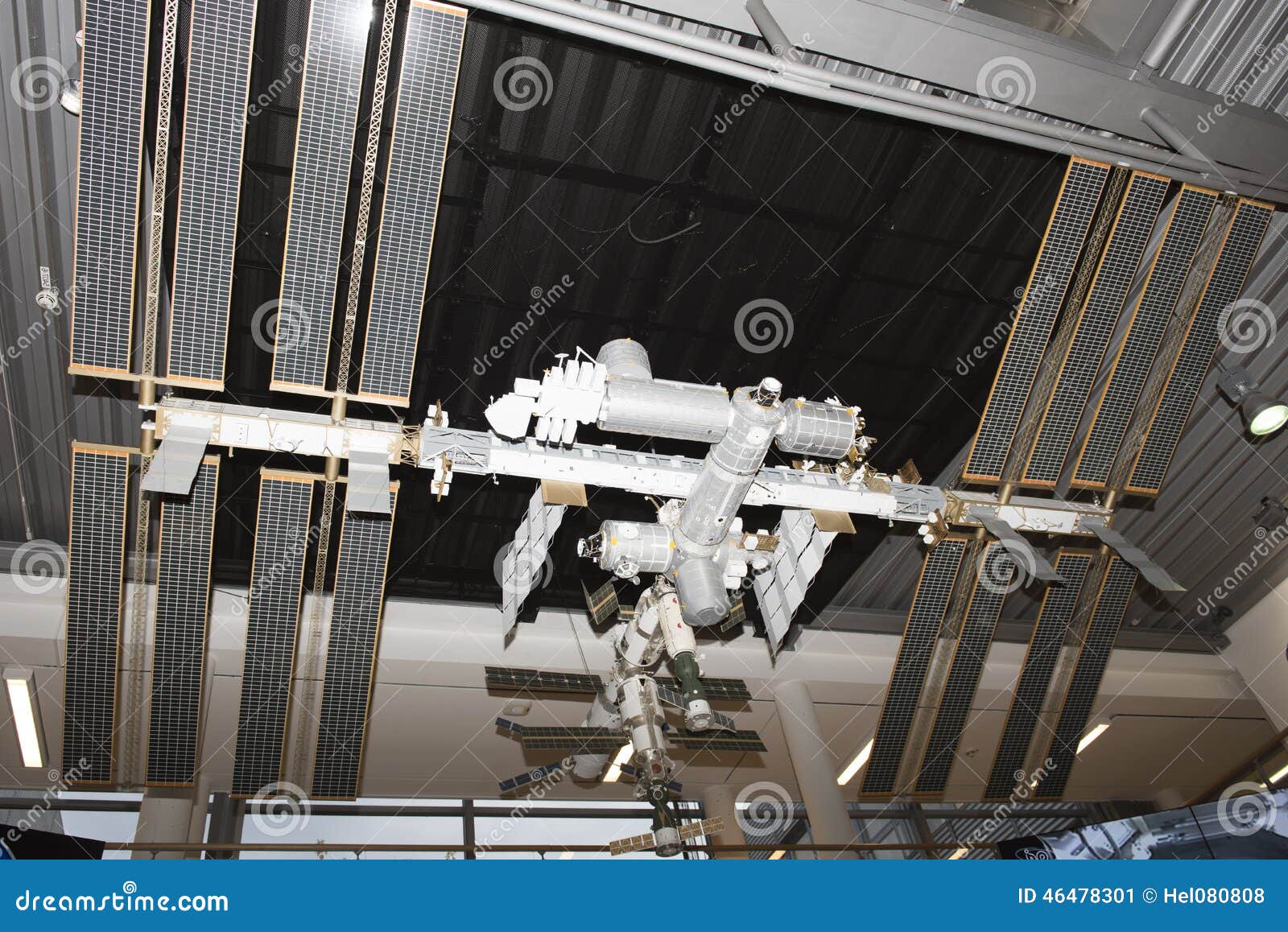 Internationaal Ruimtestation - ISS - Model Redactionele Foto - Image of ...