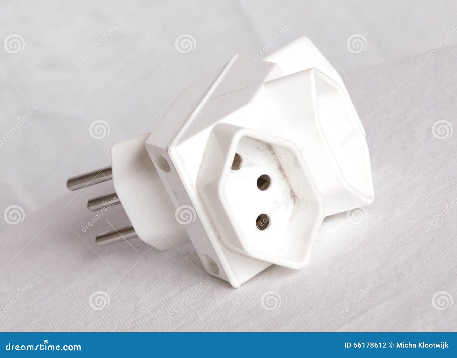 International AC Power Plug Socket, Switzerland Stock Photo - Image of ...