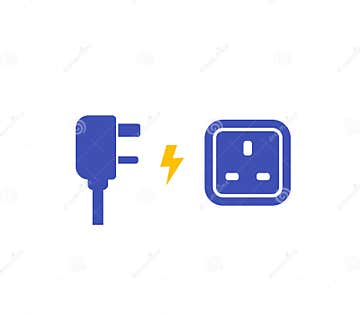 International AC Power Plug and Socket, Vector Stock Vector ...