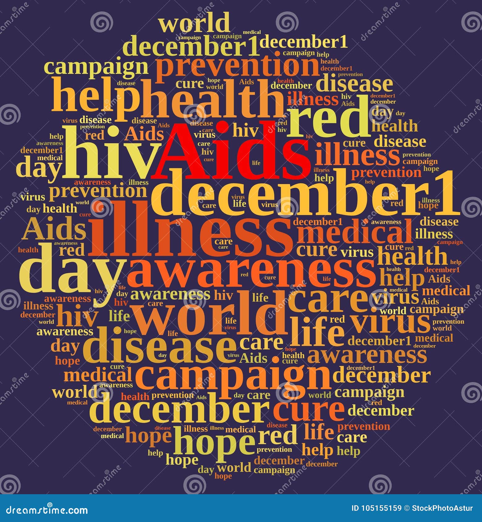 International AIDS Day. stock illustration. Illustration of medical ...