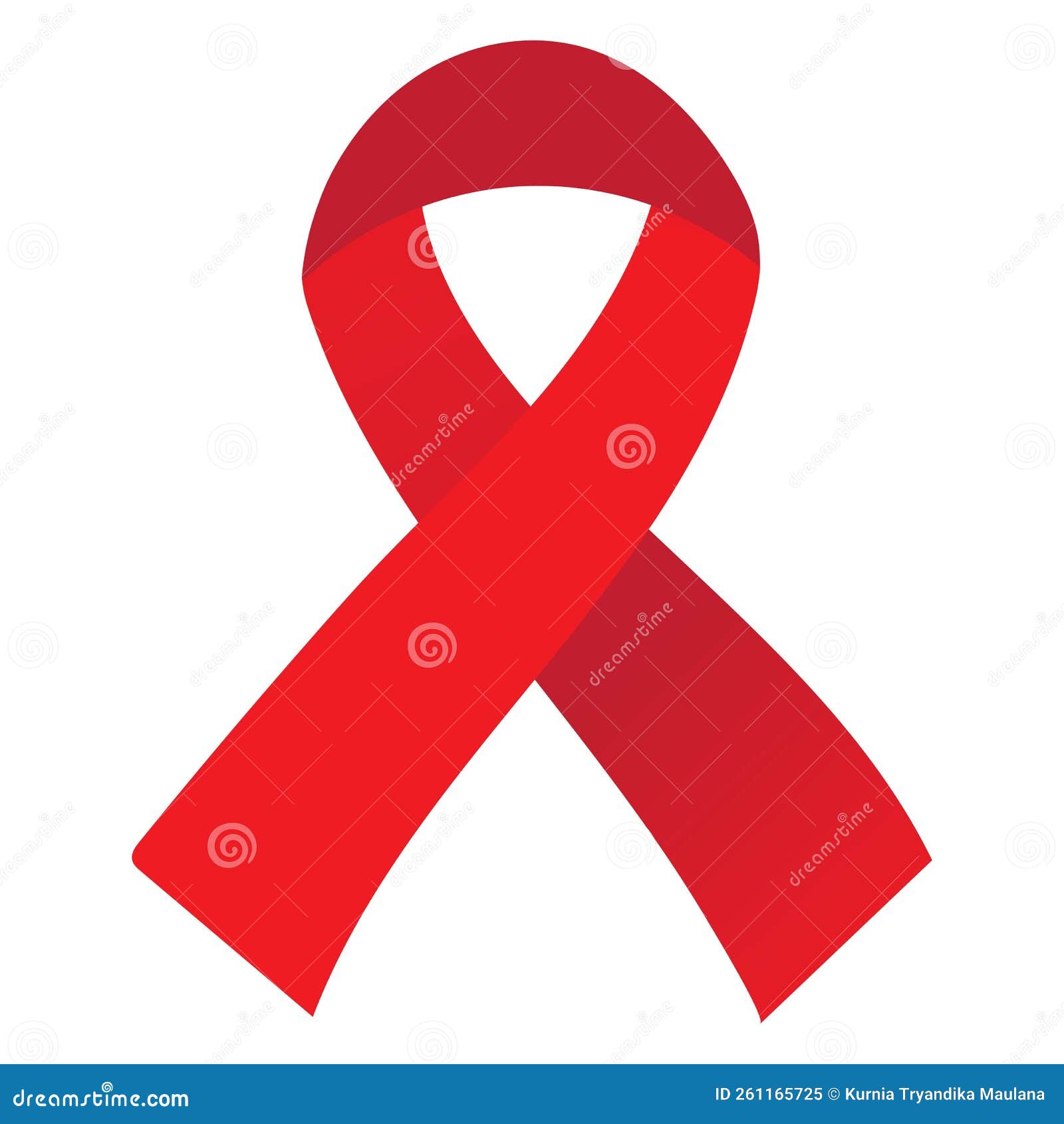 International Aids Day Red Ribbon Aids Logo Vector Illustration Stock ...
