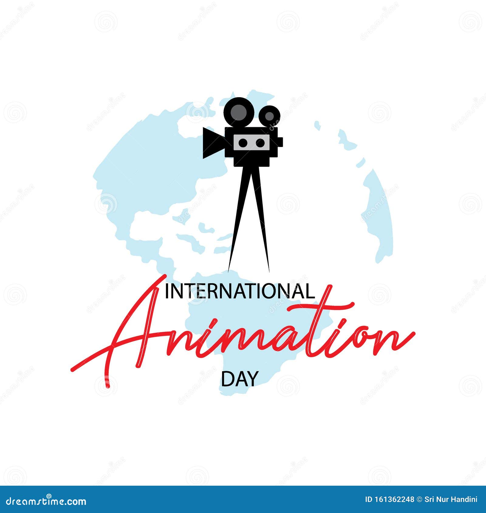 International Animation Day. October 28 Stock Illustration ...