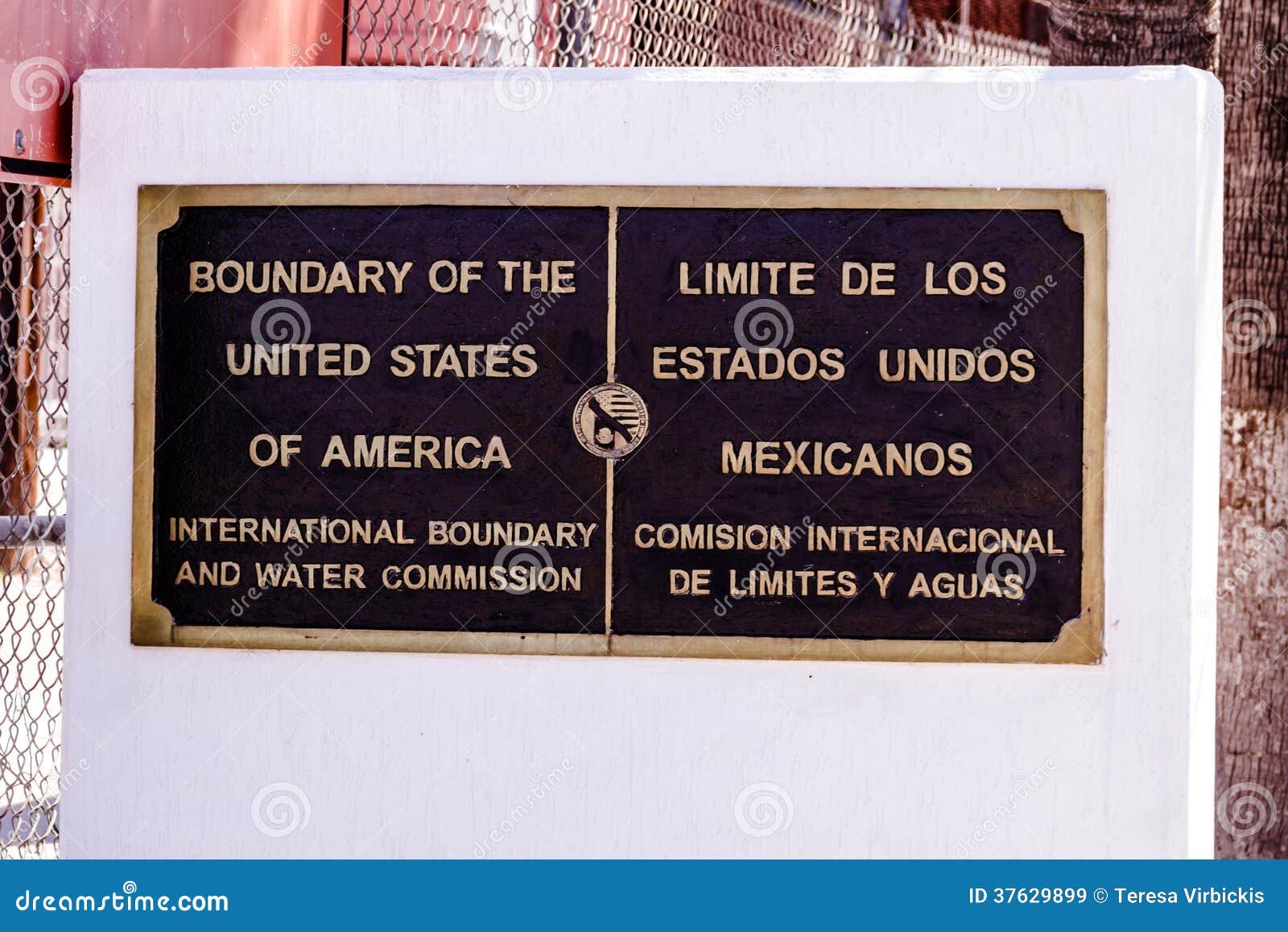 International Border stock image. Image of international - 37629899