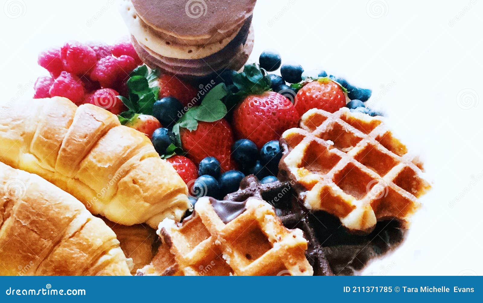 International breakfast stock image. Image of fruits - 211371785