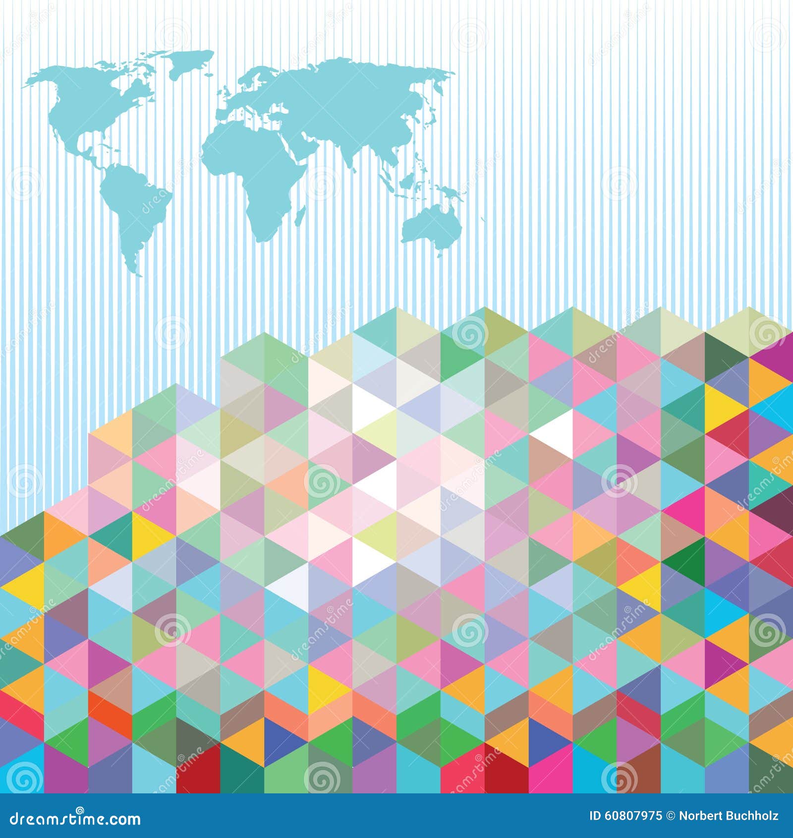 International Business Map Background Stock Vector - Illustration of ...