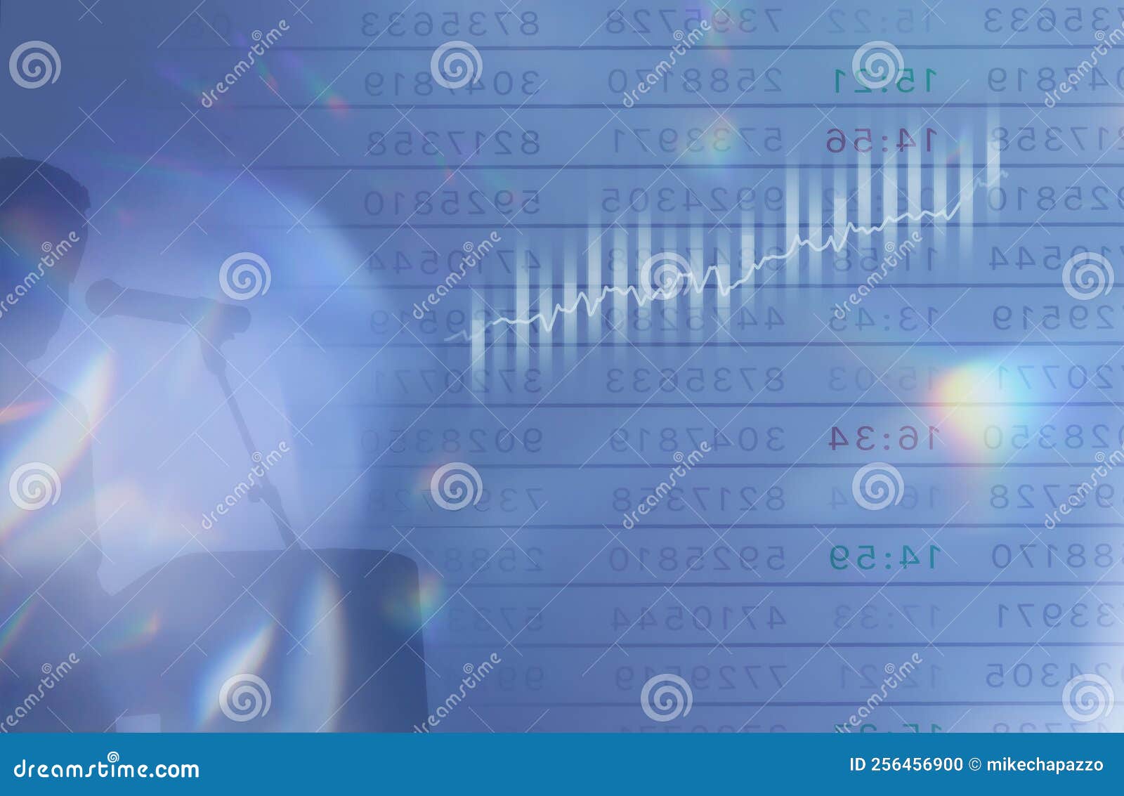 International Business Numbers Stock Illustration - Illustration of ...