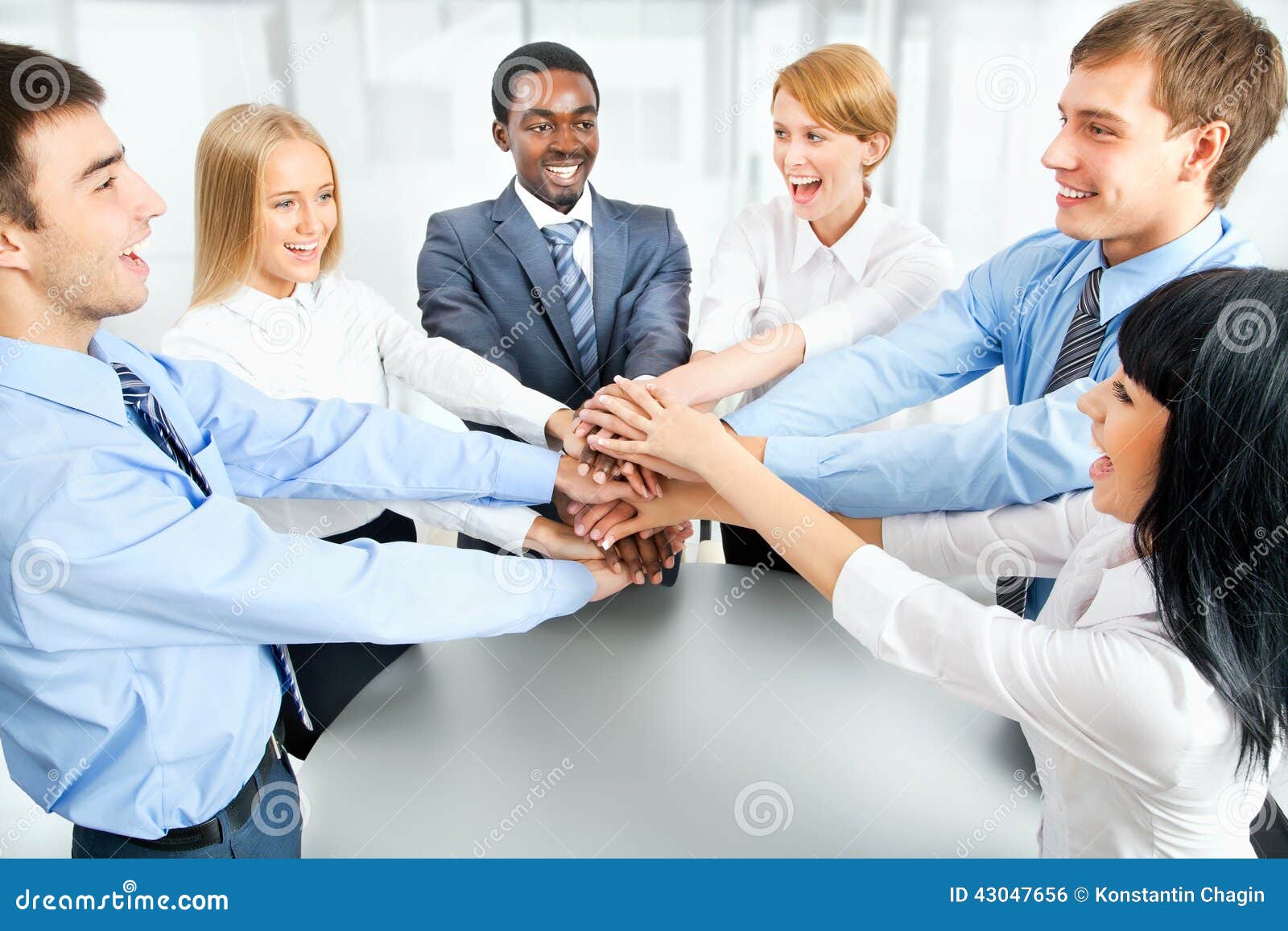 International Business Team Stock Photo - Image of gesturing, group ...