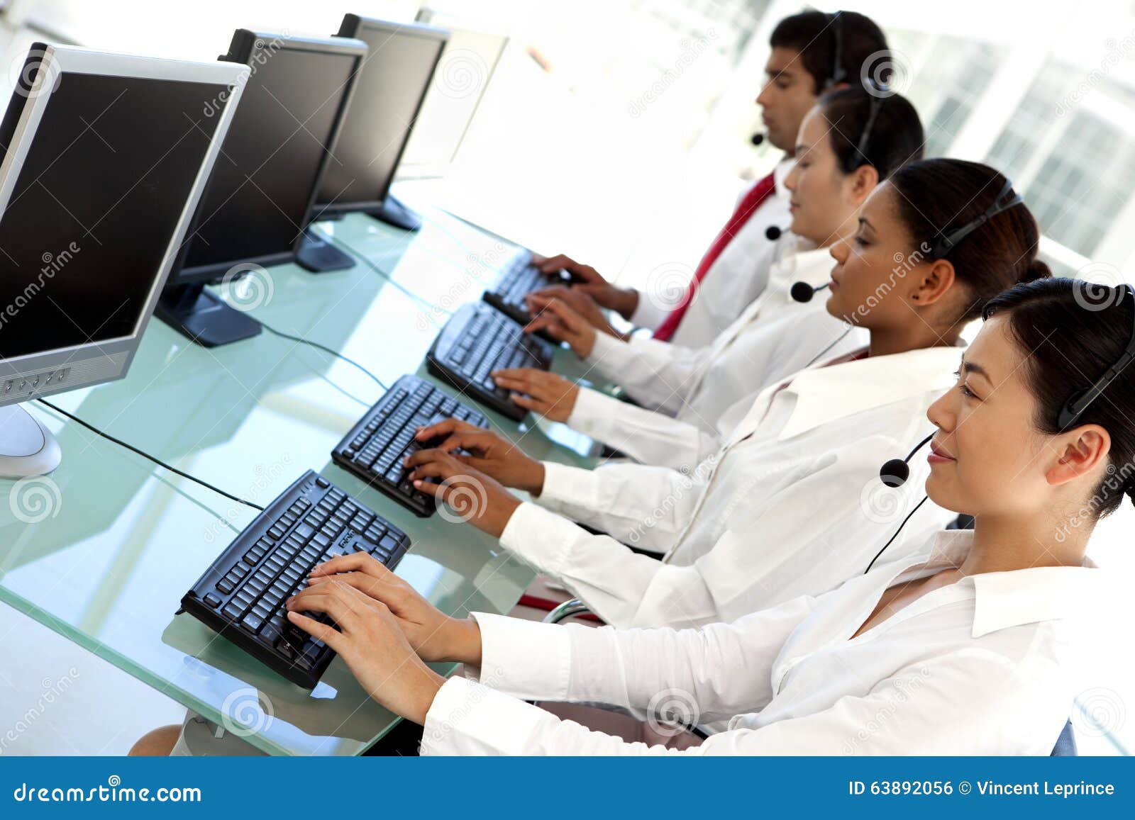 International call center stock photo. Image of group - 63892056