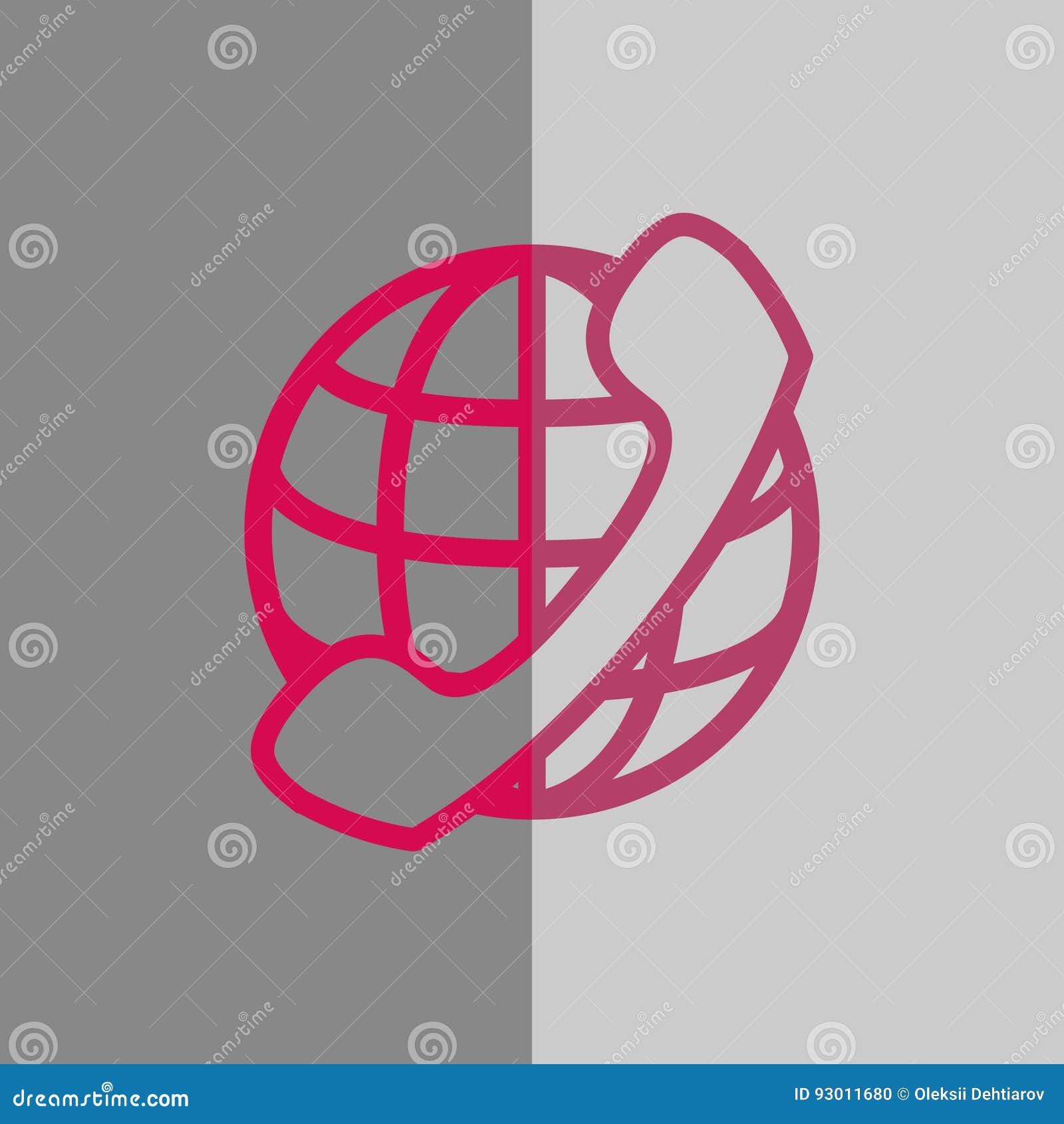 International Call Icon Stock Vector Illustration Flat Design Stock ...