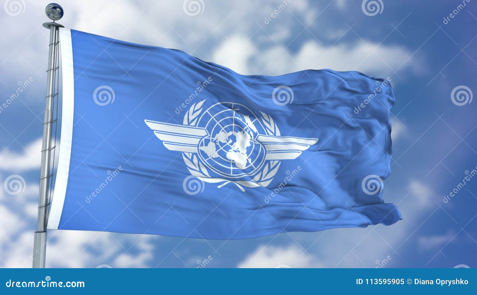 International Civil Aviation Organization ICAO Waving Flag Editorial ... International Civil Aviation Organization ICAO Waving Flag Editorial ...
