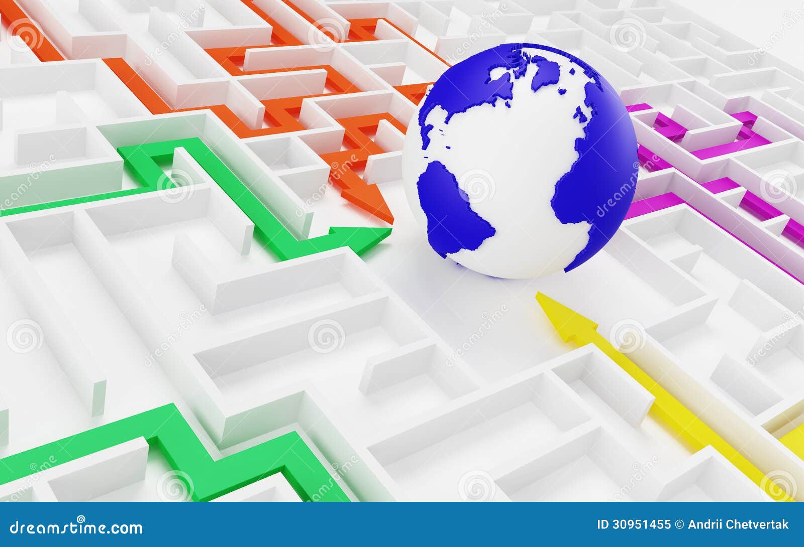 International Cooperation Concept. Stock Illustration - Illustration of ...