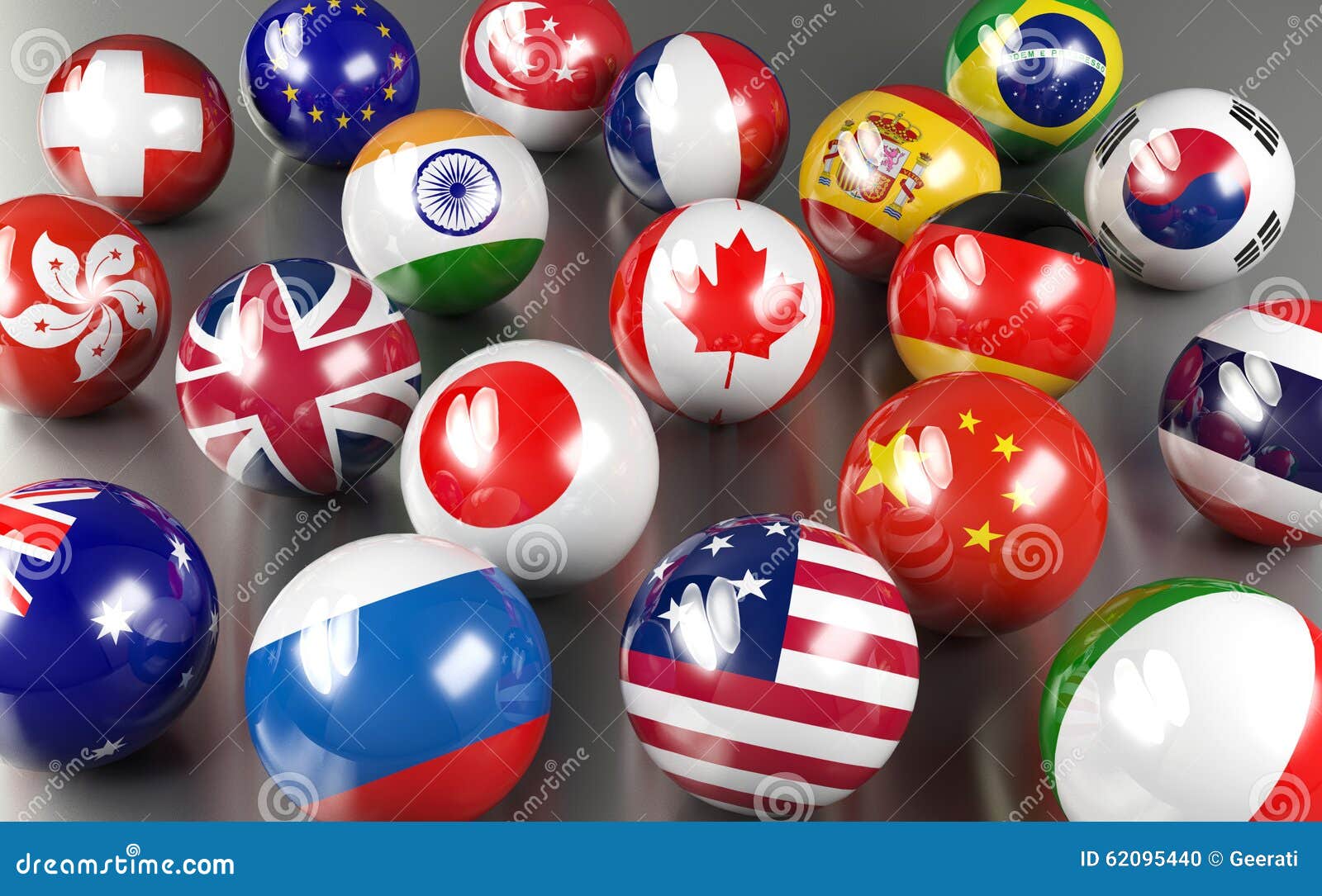 International Country Flags Stock Illustration - Illustration of italy ...
