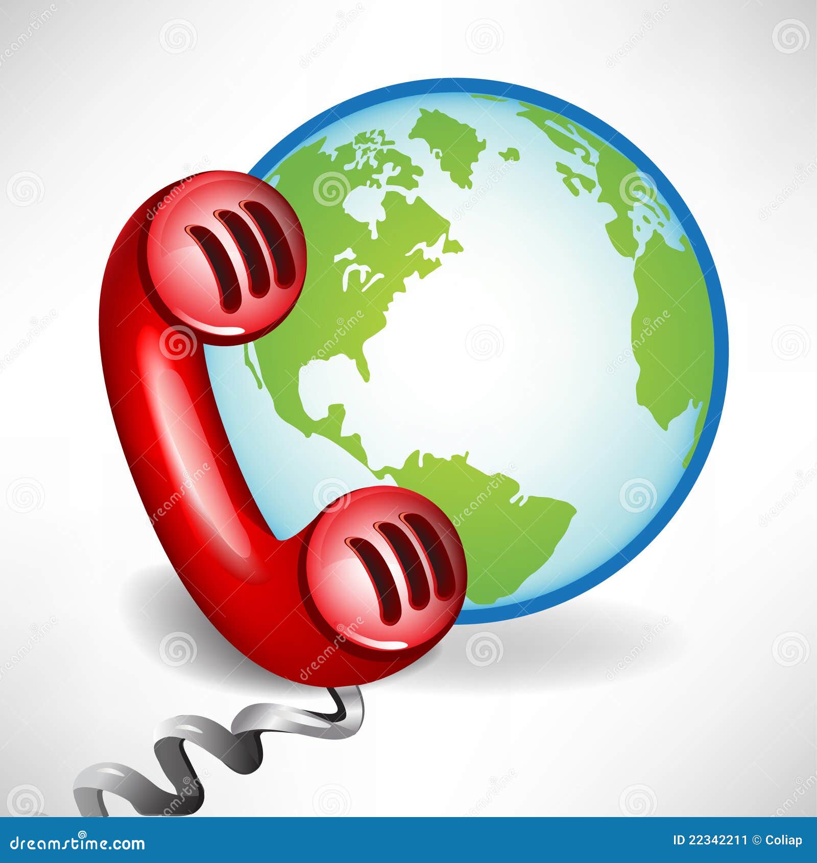 International Customer Support Call Center Stock Vector - Illustration ...