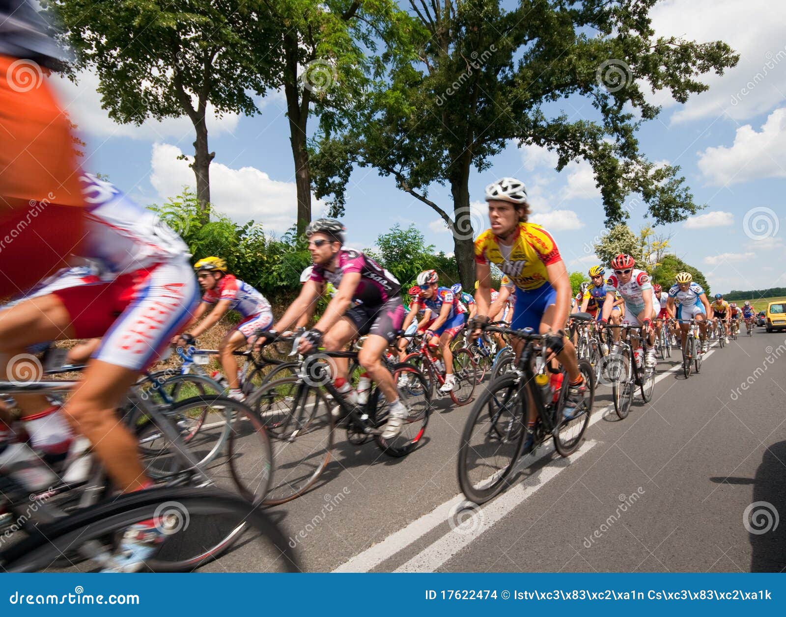 International cycle race editorial stock image. Image of bicyclist ...