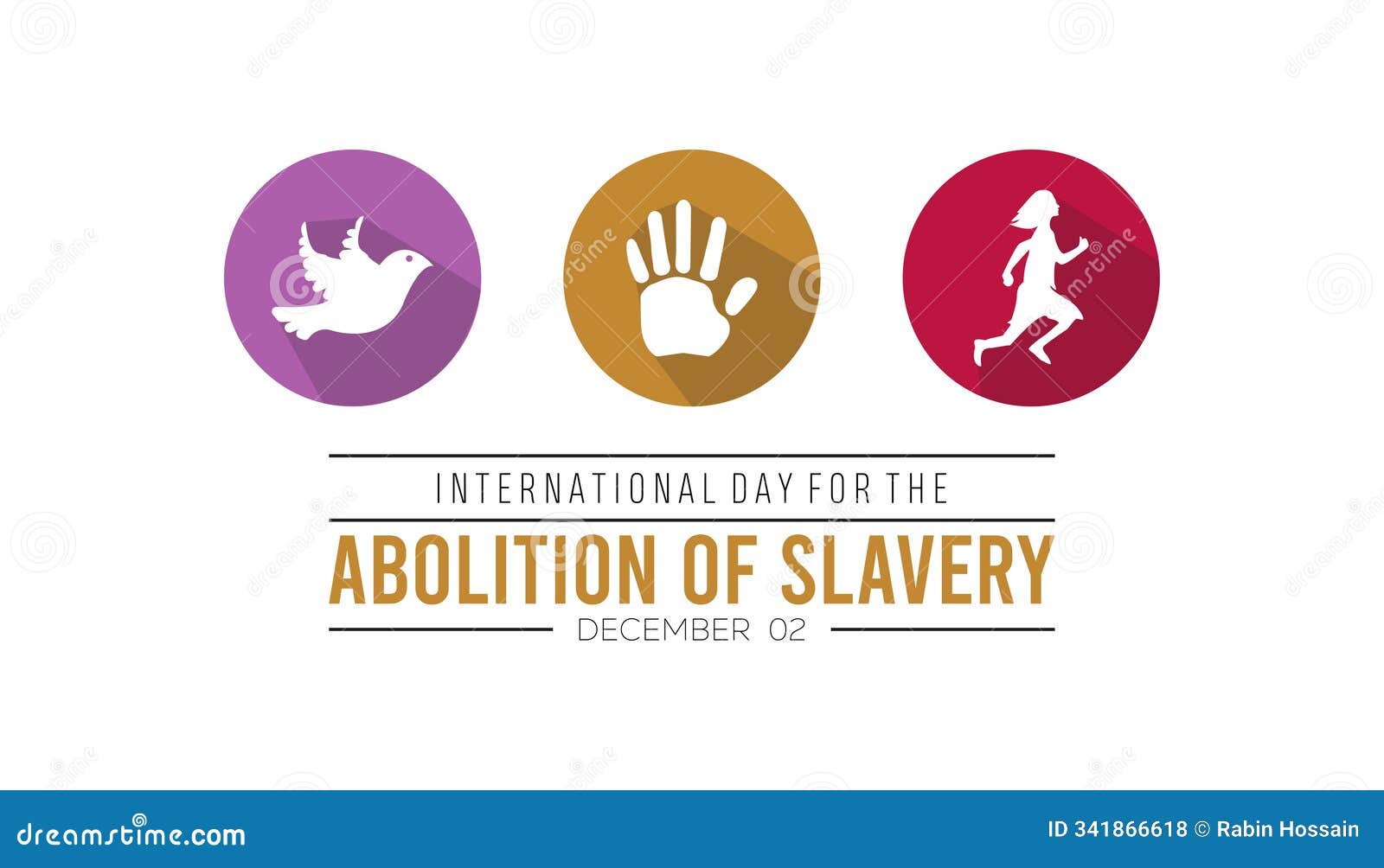 International Day For The Abolition Of Slavery Vector Illustration On ...