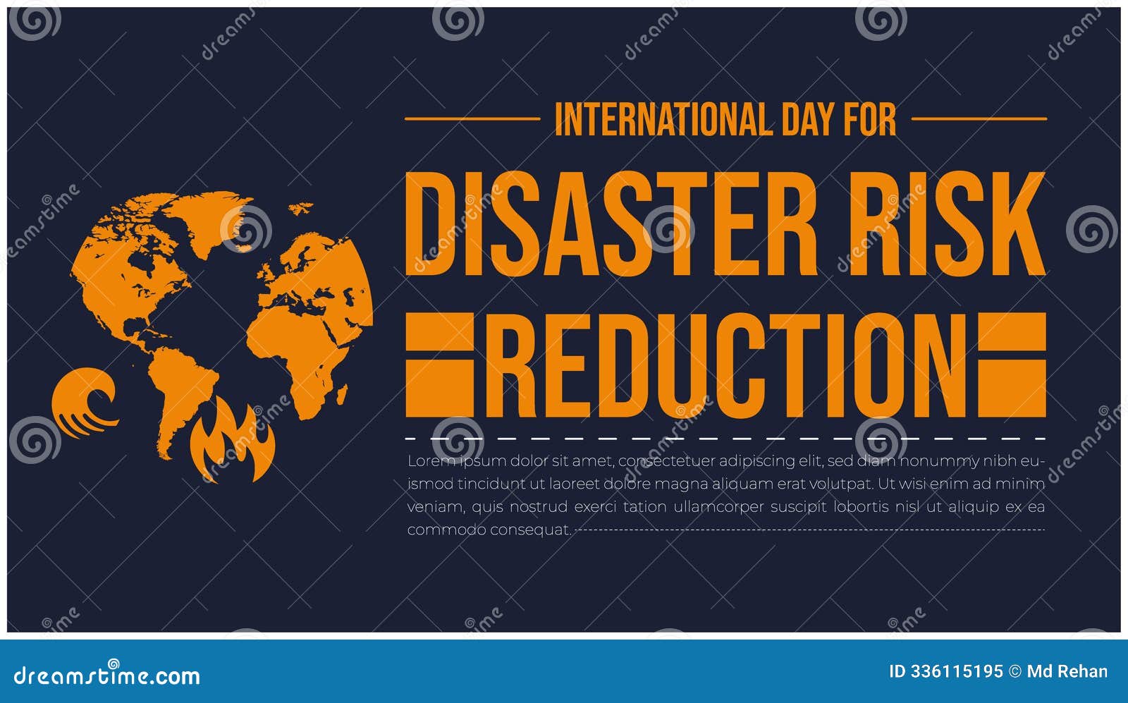 International Day for Disaster Risk Reduction, 13 October Stock ...