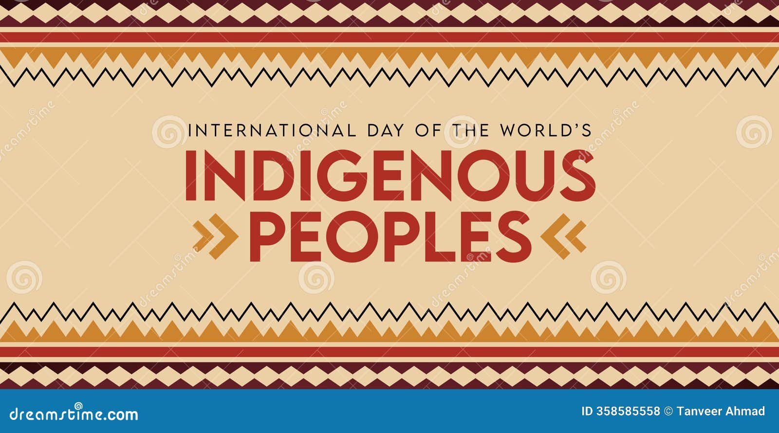 Indigenous Peoples Day Text Effect Font Type Vector Simple Background ...