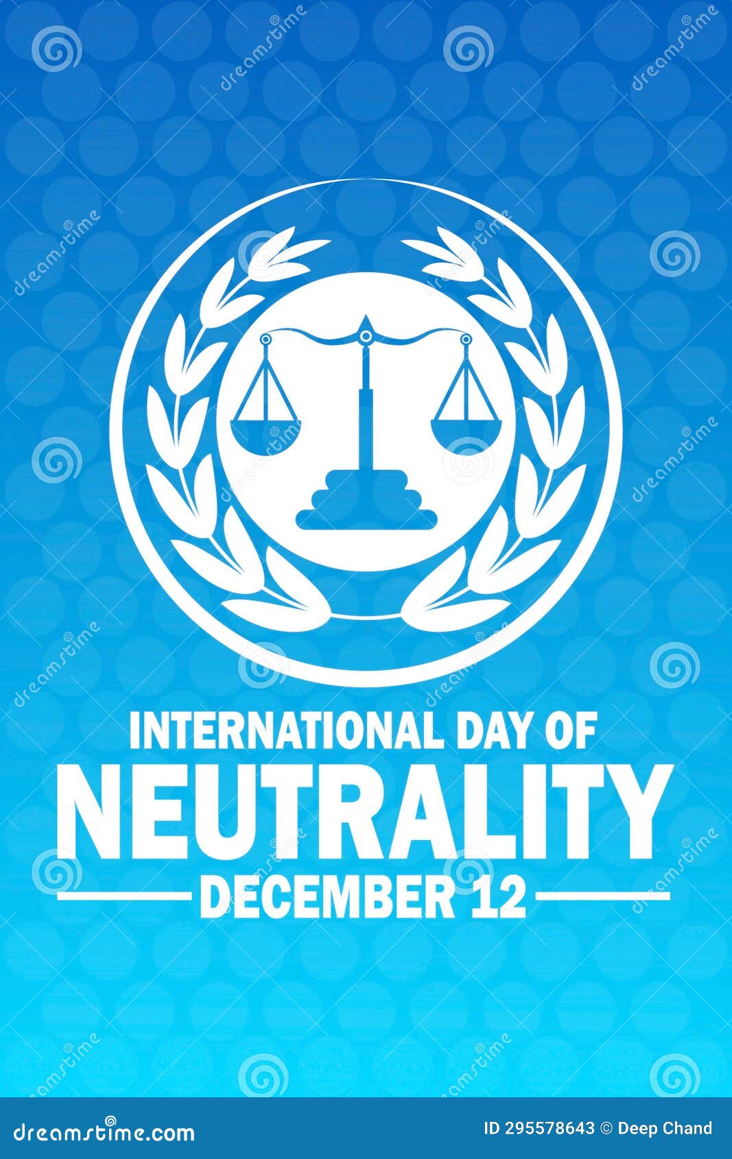 International Day of Neutrality Vector Illustration Stock Vector ...