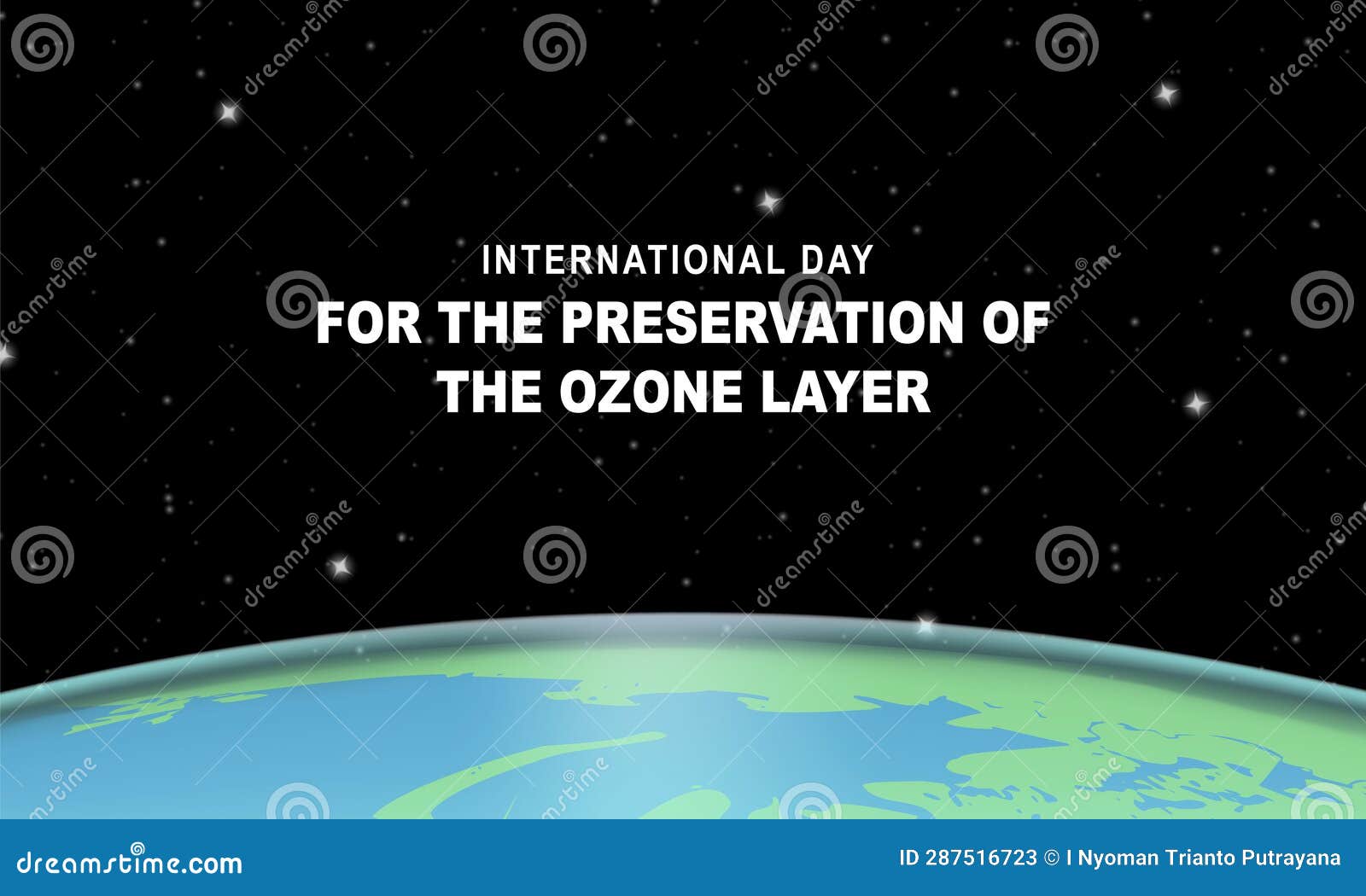 International Day for the Preservation of the Ozone Layer Background ...